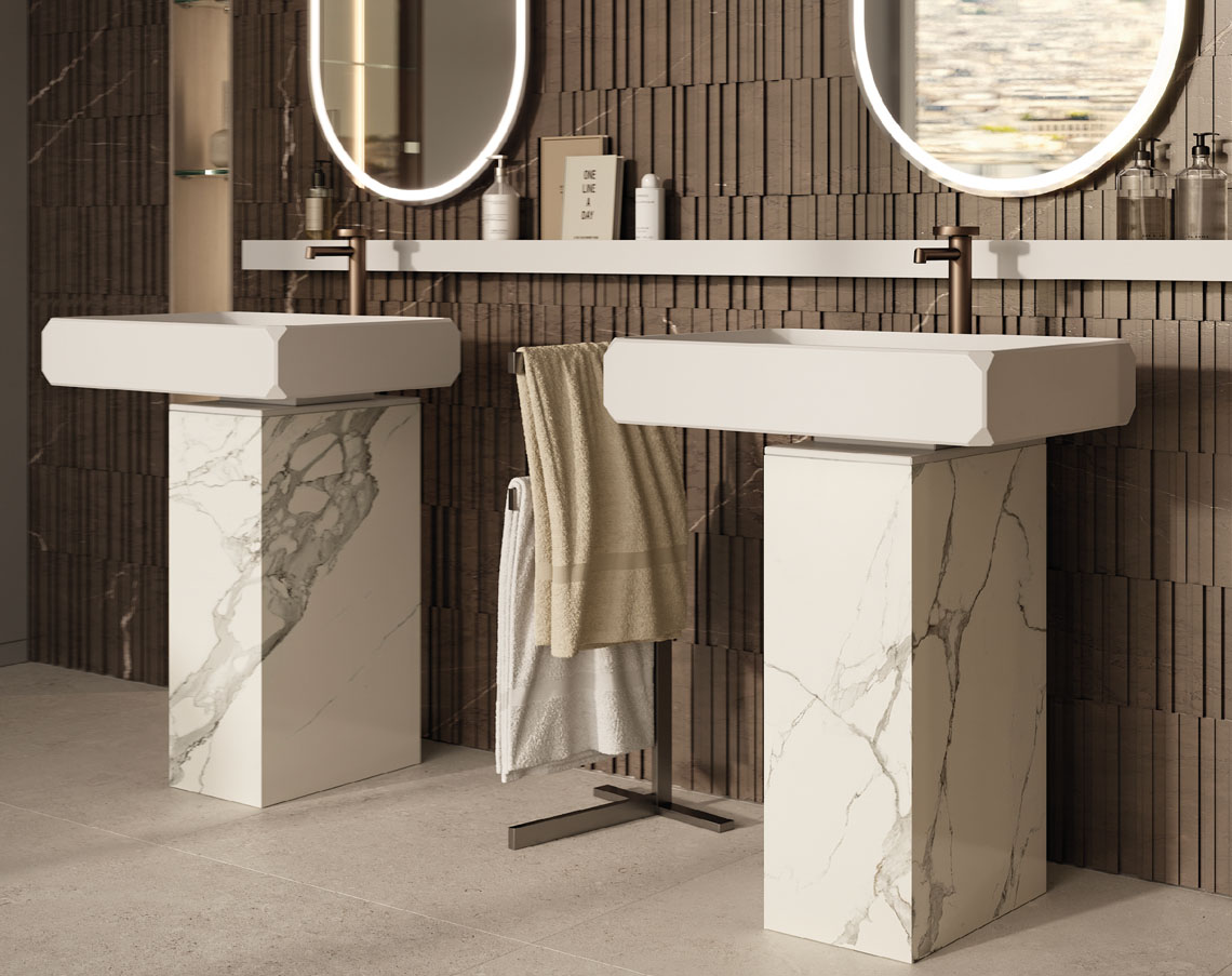 Moma Design, Emphasis bathroom collection: design around water