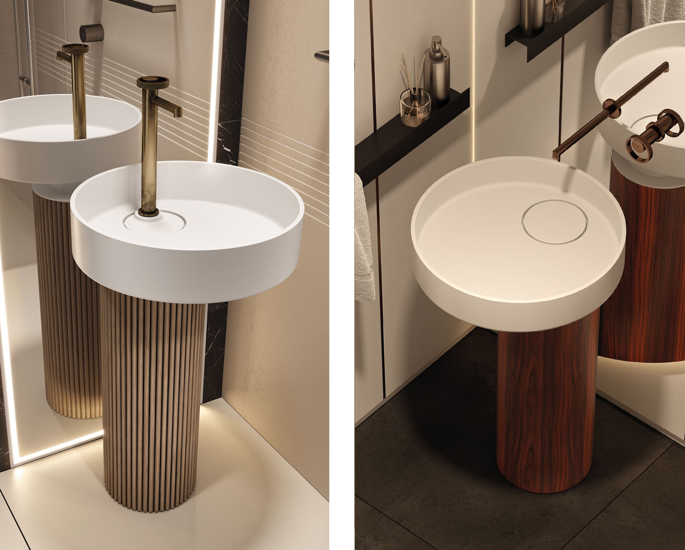 Moma Design, Emphasis bathroom collection: design around water