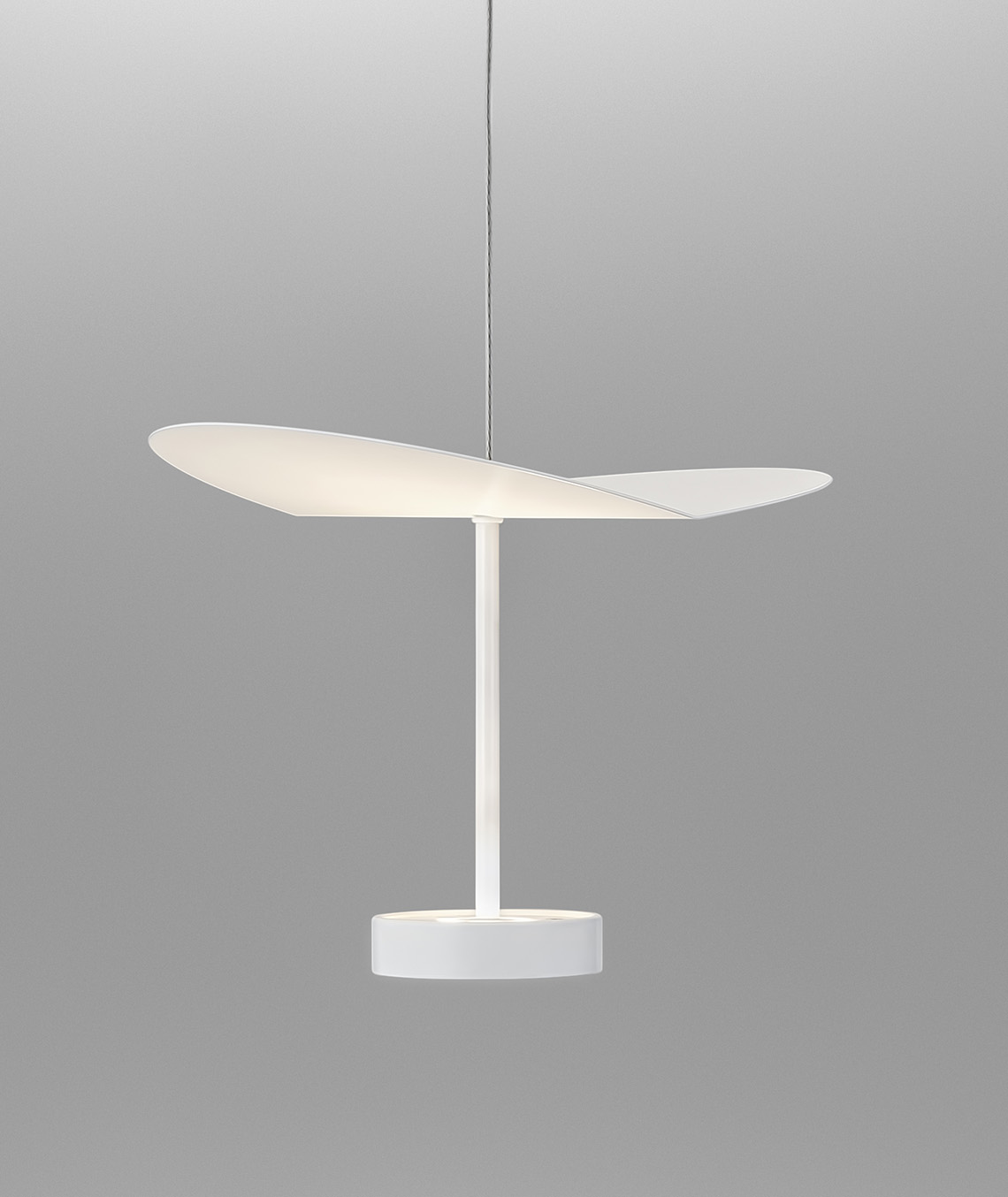 Cyrcle Zava metal lamps: effects of light and shadows generated by a ...