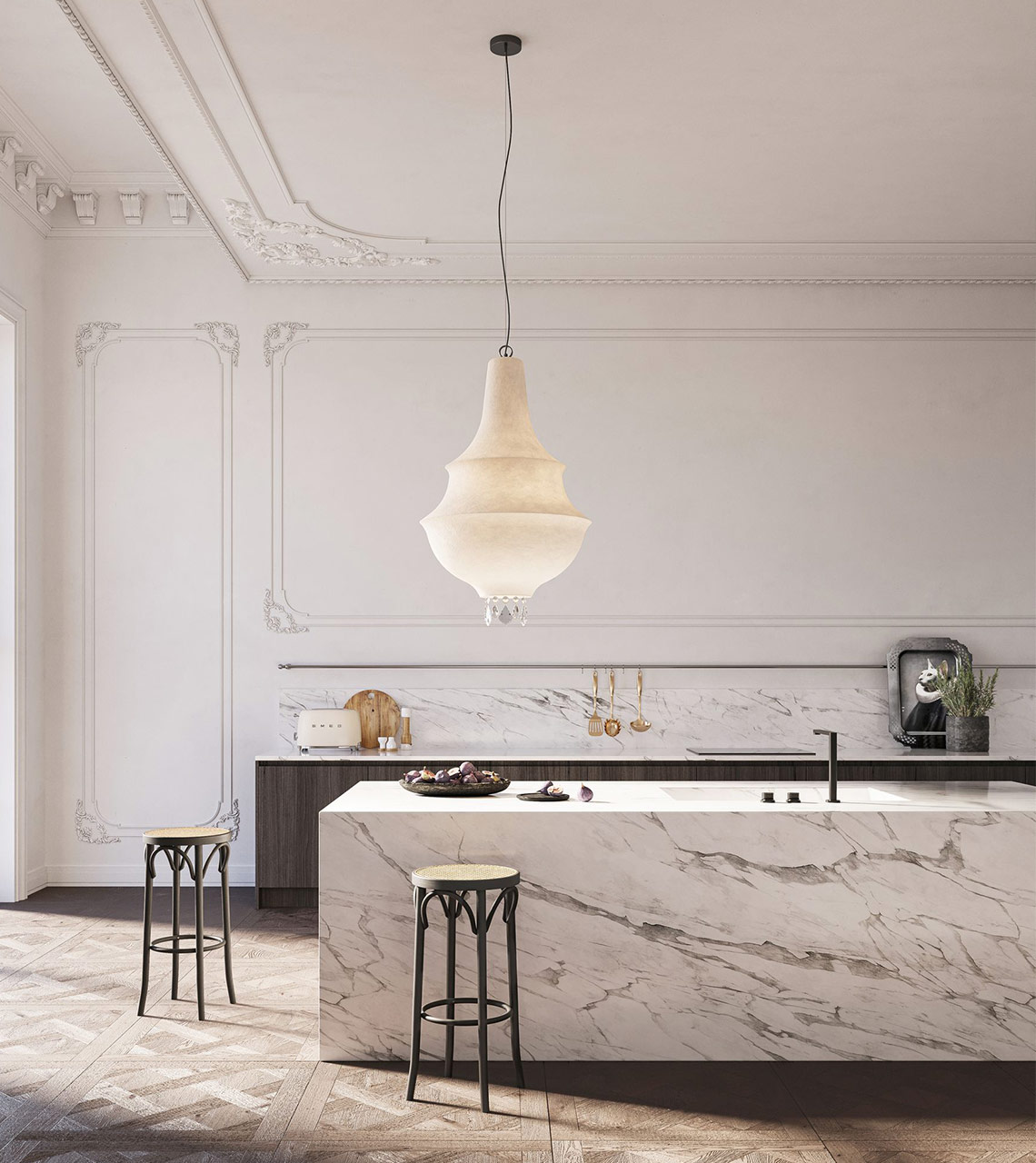 New Karman lighting collection. Nature takes back its space