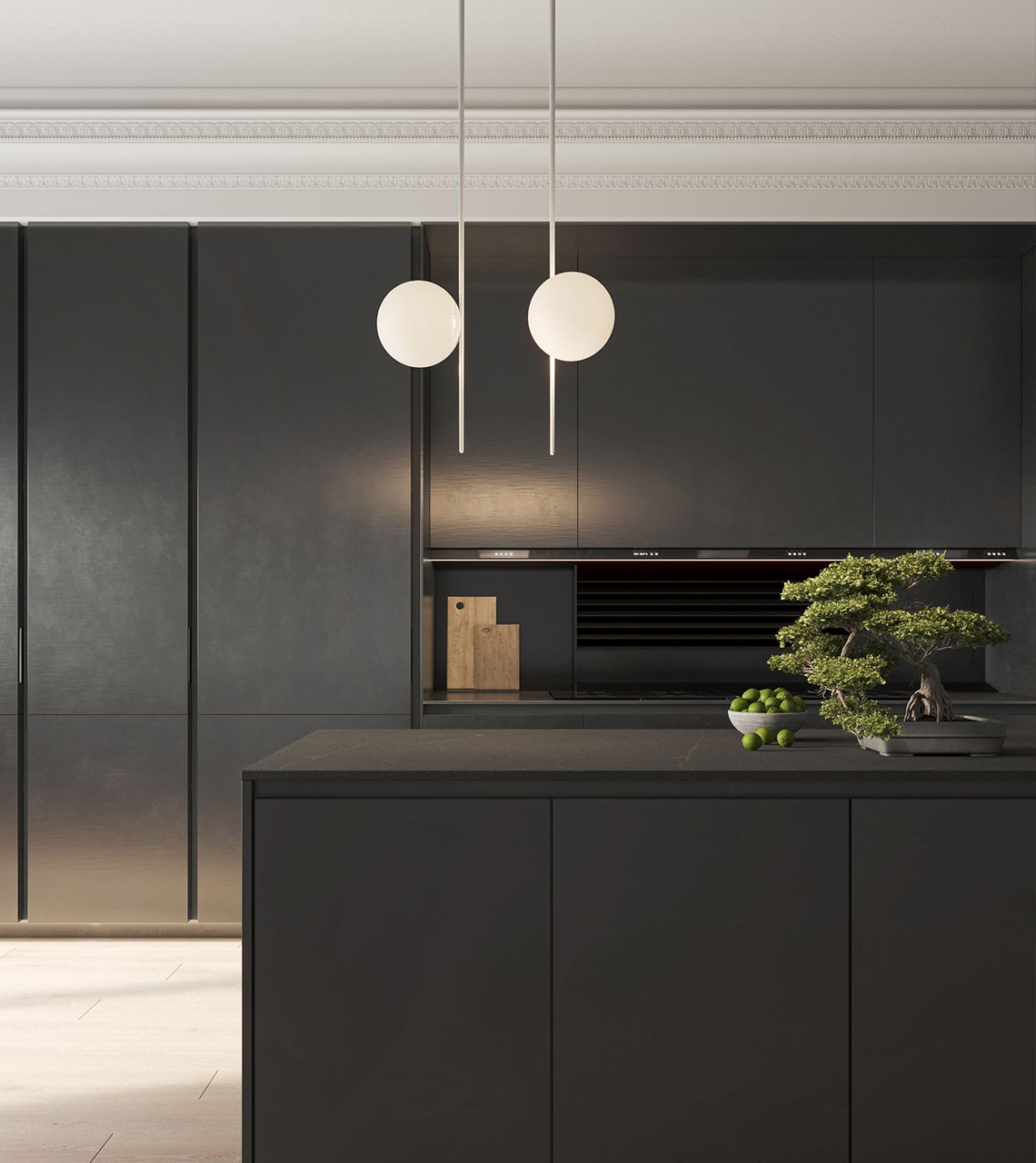 New Karman lighting collection. Nature takes back its space