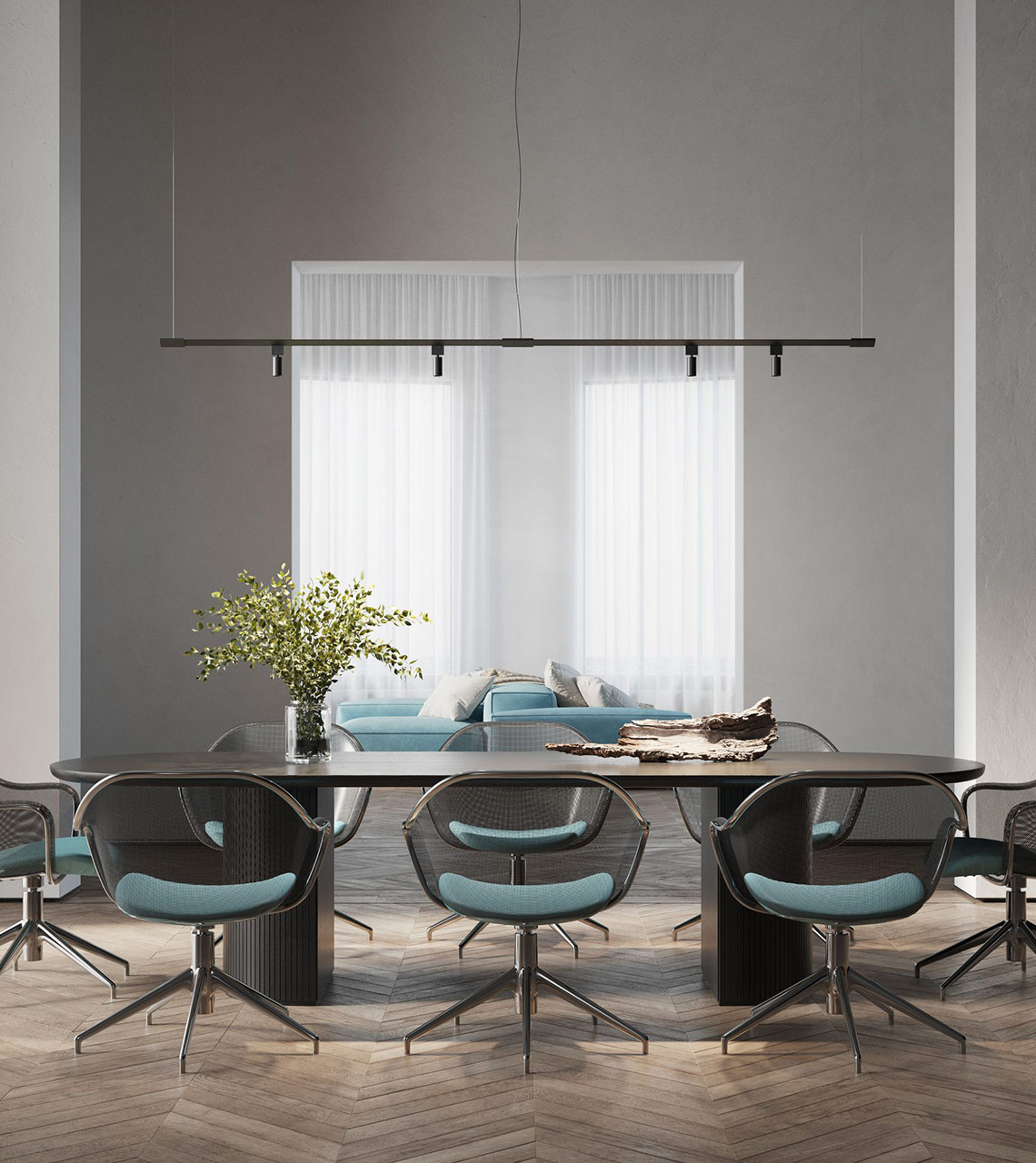 New Karman lighting collection. Nature takes back its space