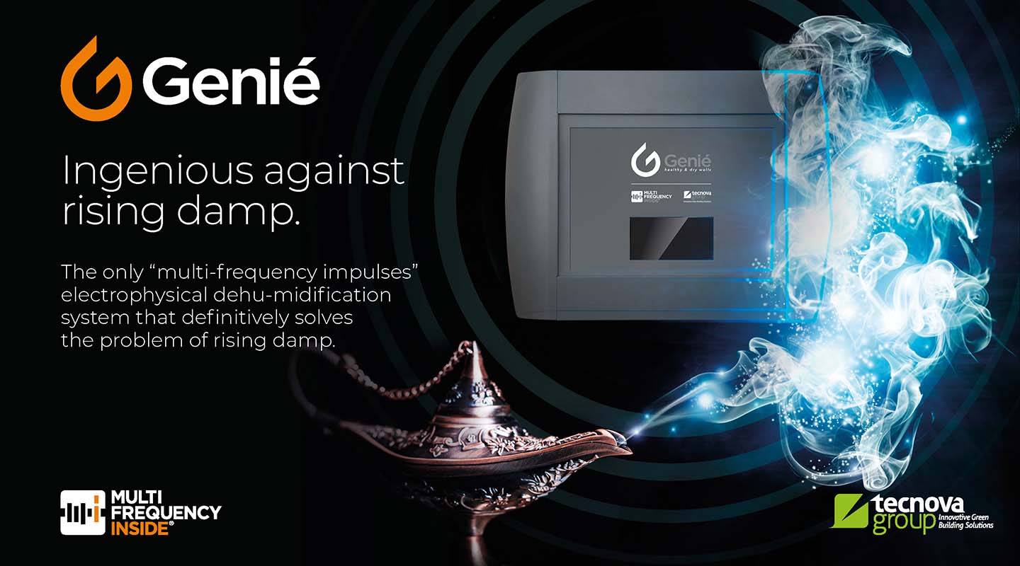 Genié. Ingenious against rising damp