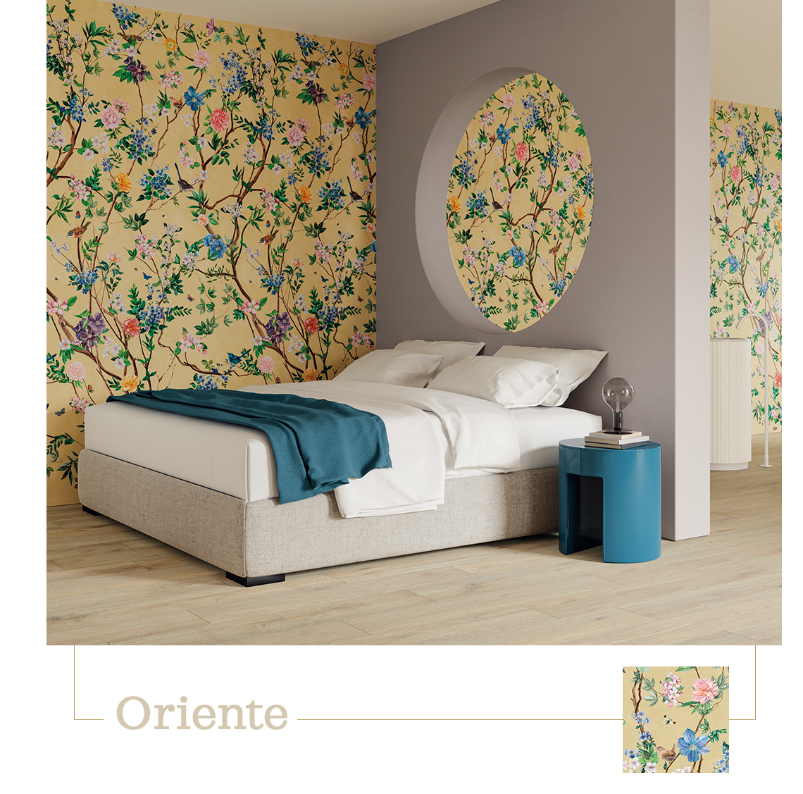 Decora, stoneware with wallpaper-effect: balance between decoration and ...