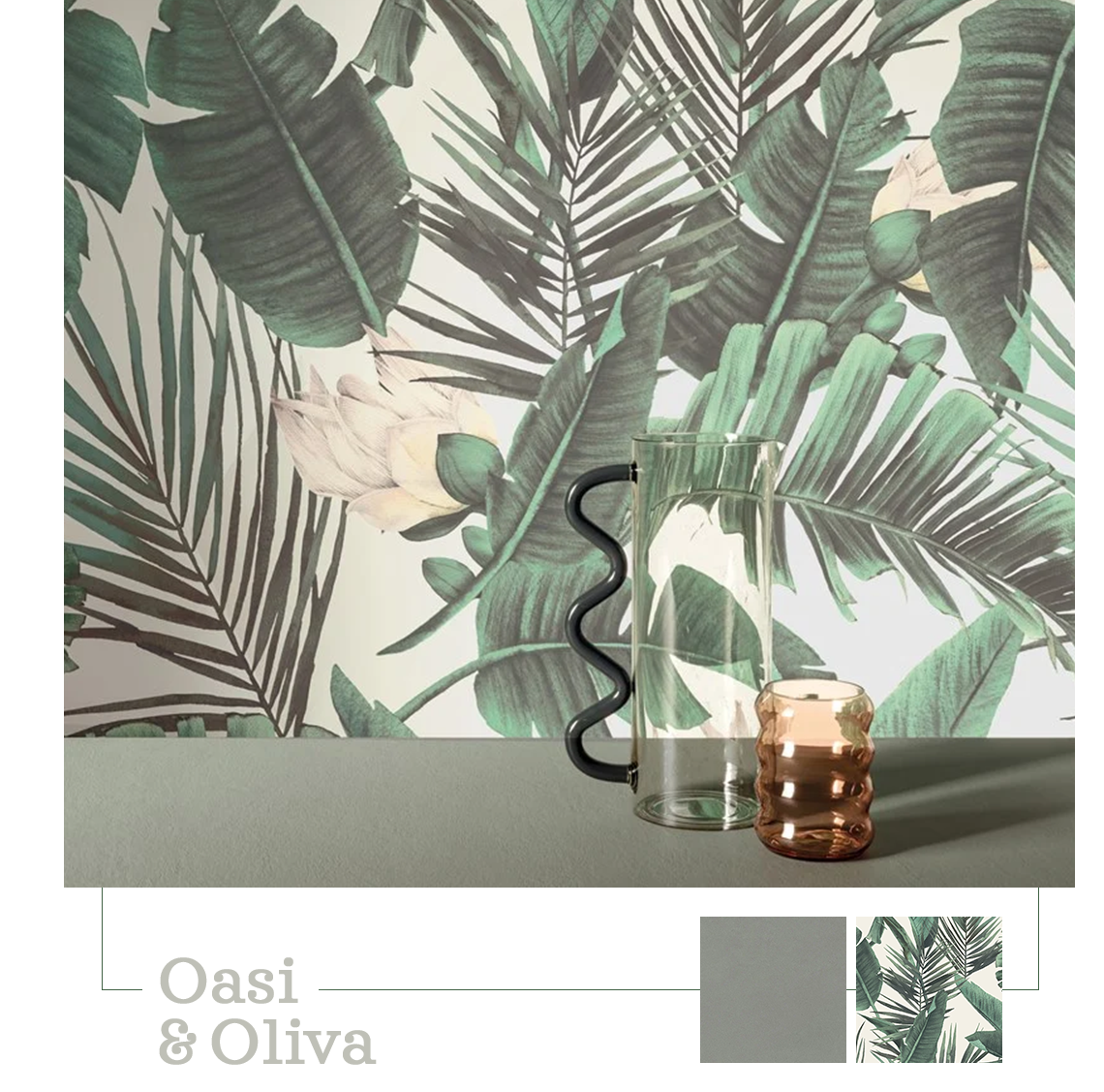 Decora, stoneware with wallpaper-effect: balance between decoration and ...