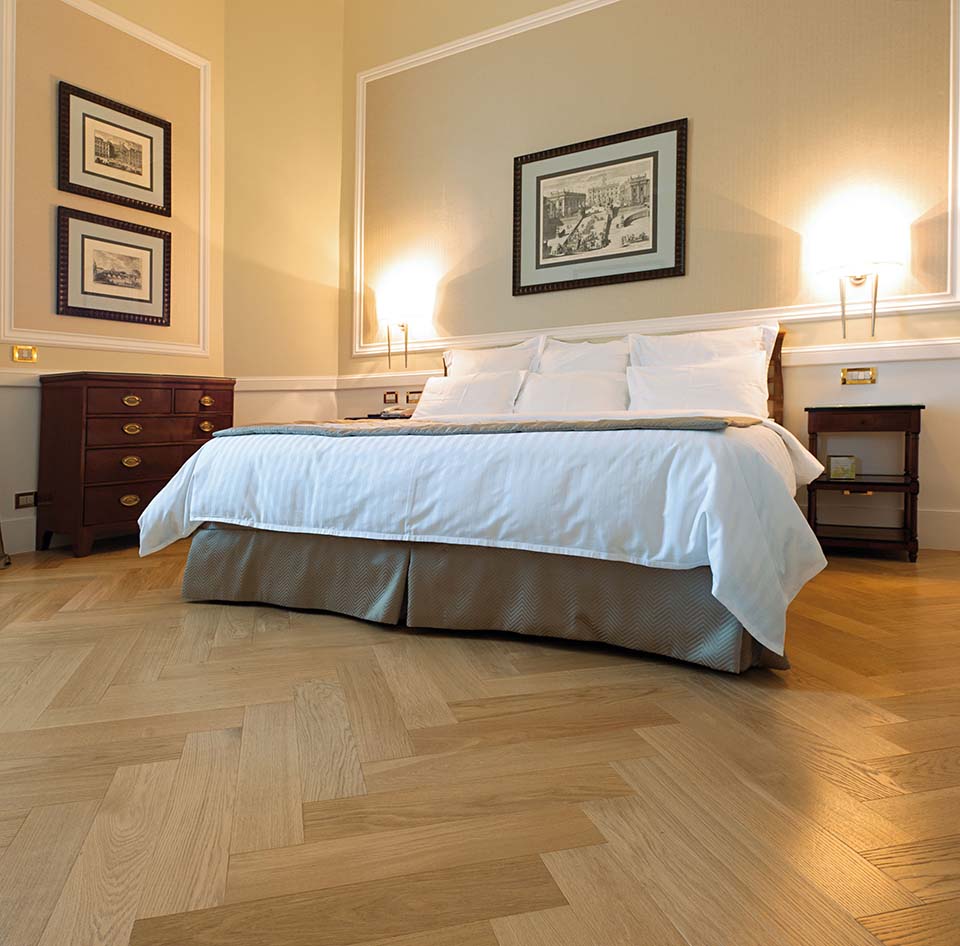 Glueless laying system for wooden floors: Clip up System by Garbelotto