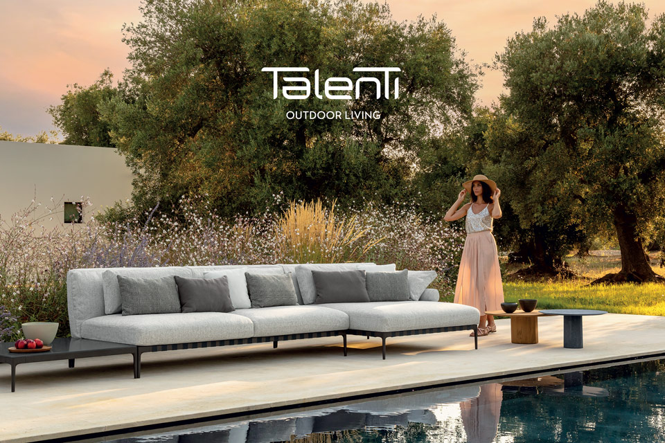 Talenti brings the refinement of indoors to the outdoor world with ...