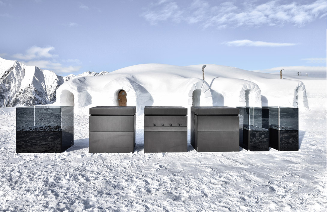 ROCK.AIR: unique outdoor kitchen from the design manufactury Steininger