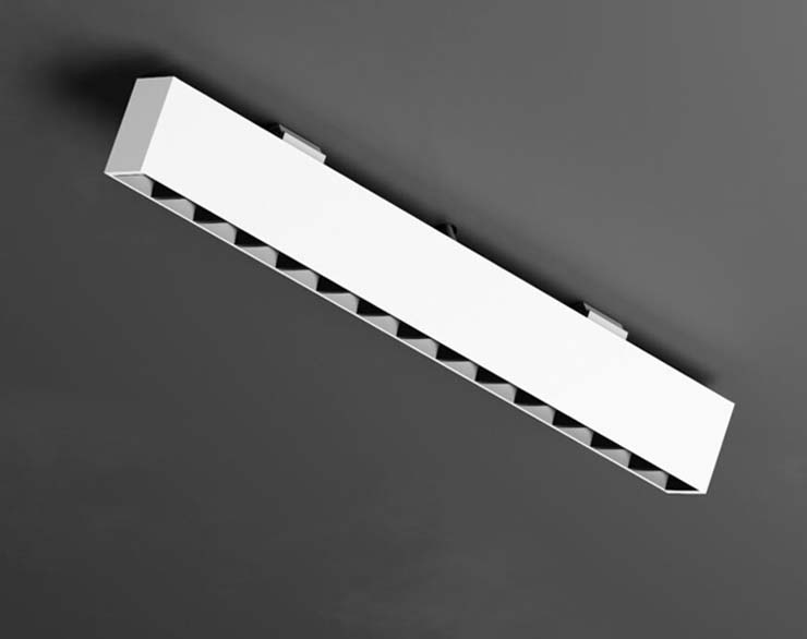PAN, MAYA ceiling linear lighting: simple and minimal aesthetics, try ...