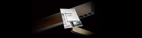 PAN, MAYA ceiling linear lighting: simple and minimal aesthetics, try ...