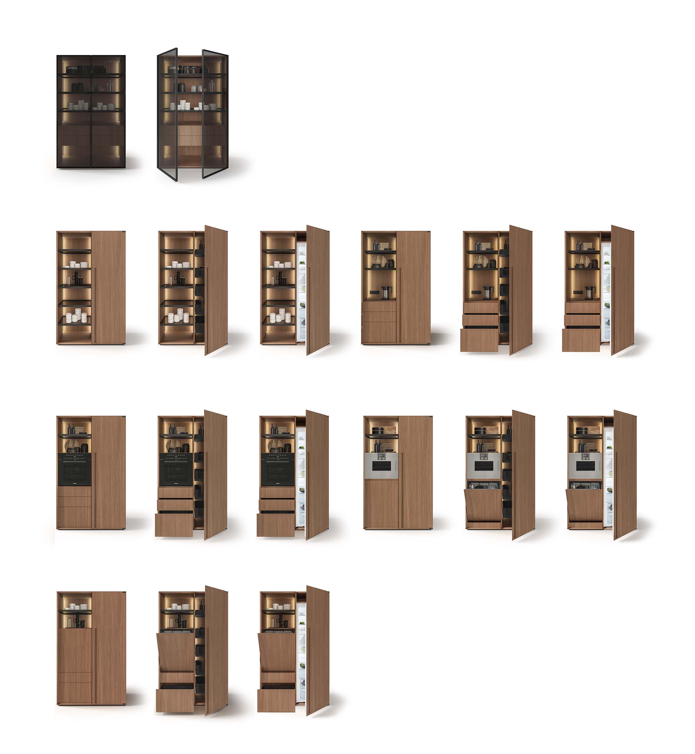 Falper Small Living Kitchens: luxurious and elegant kitchens in small ...