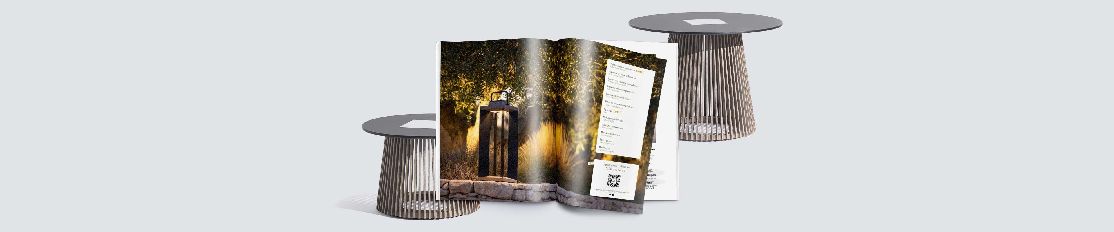 Tecka solar-powered garden table: explore the collection and all solar ...