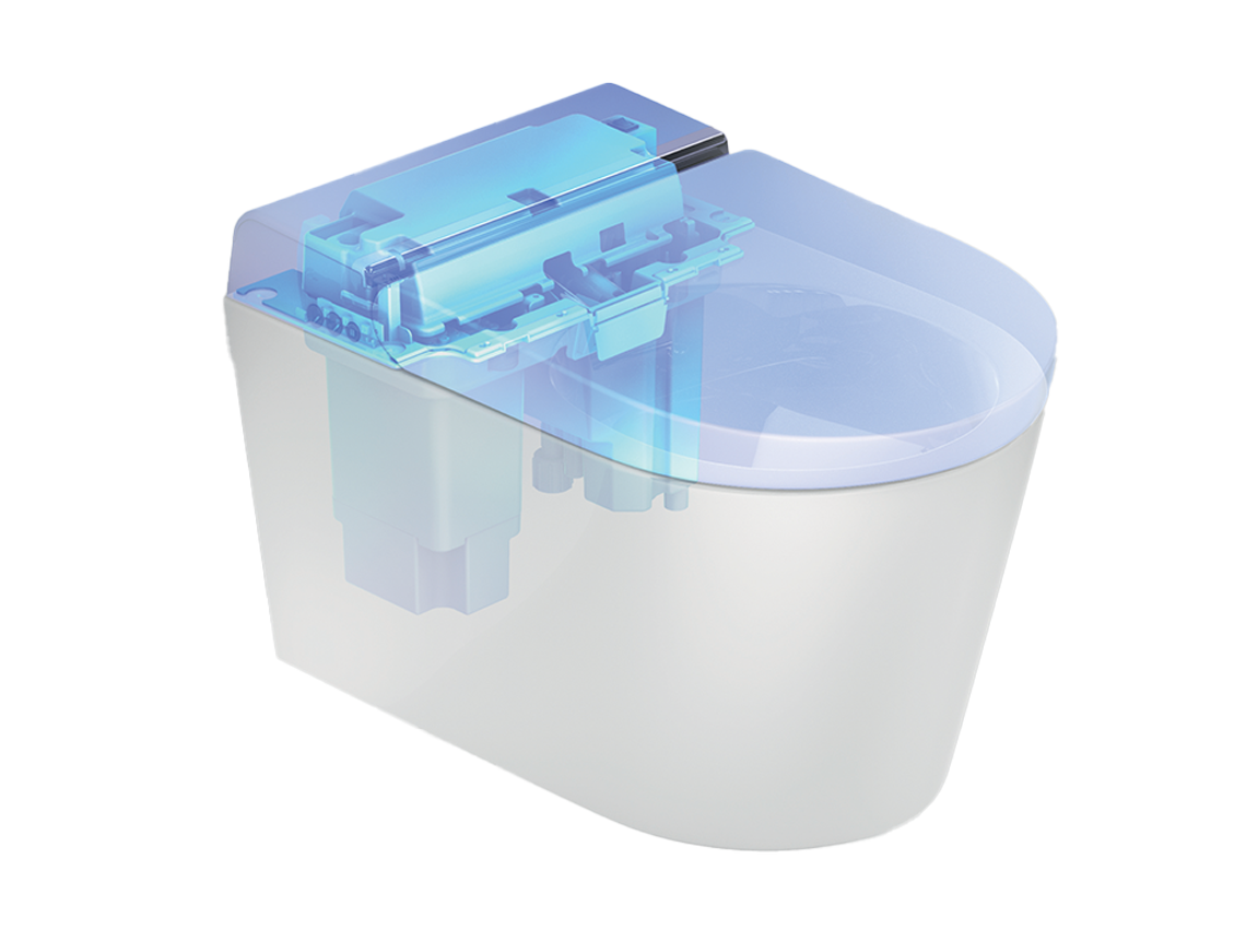 Electronic wc bidet, Hygea by OLI: the smart toilet evolution