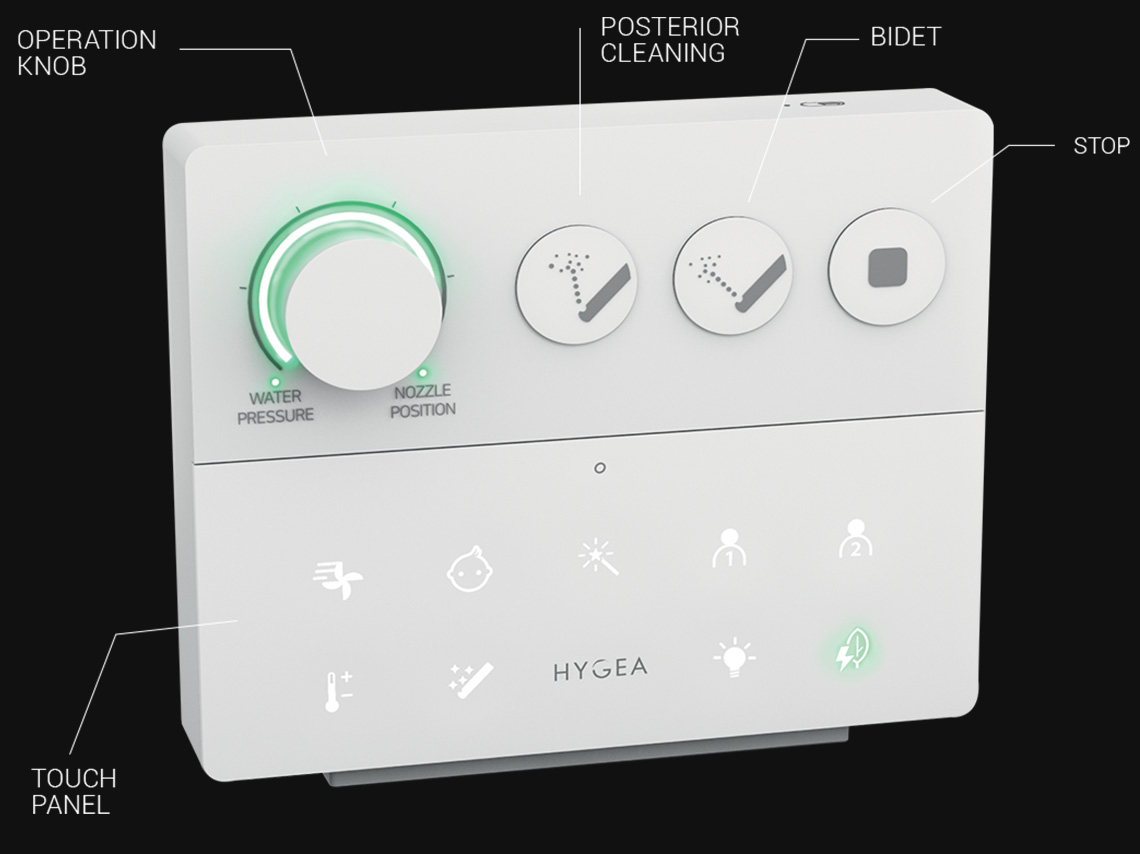 Hygea by OLI: the smart toilet evolution, electronic wc bidet