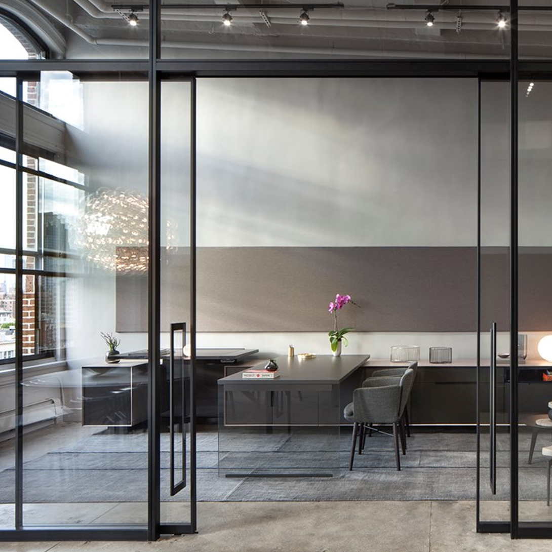 Dividing walls system: organize the office with Ultralight from IOC ...