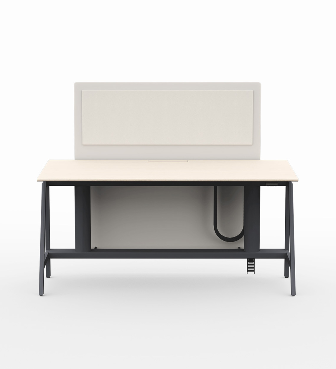 Optimized workstations with Solari elevating and accessorizing desks by ...