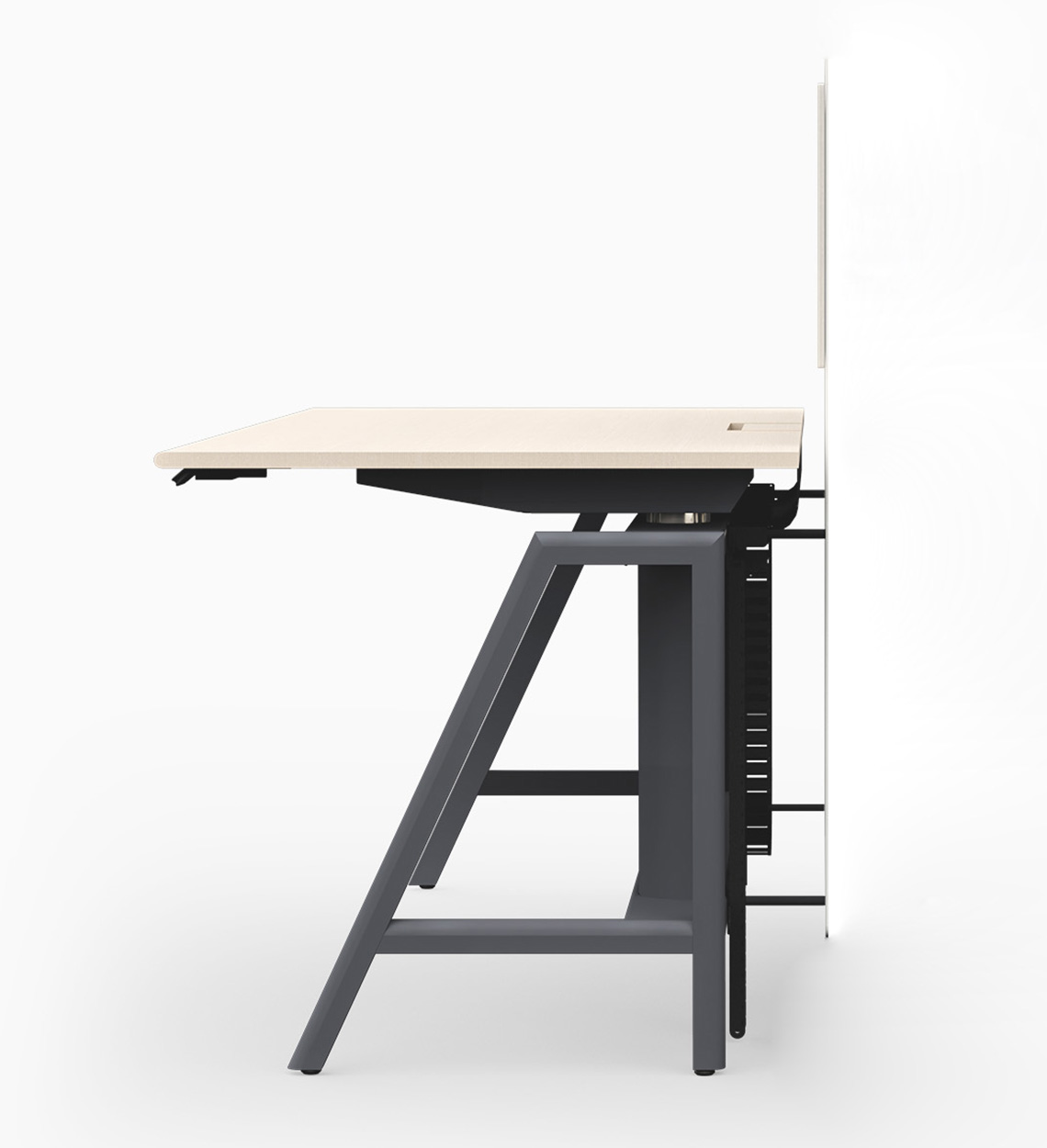Optimized workstations with Solari elevating and accessorizing desks by ...