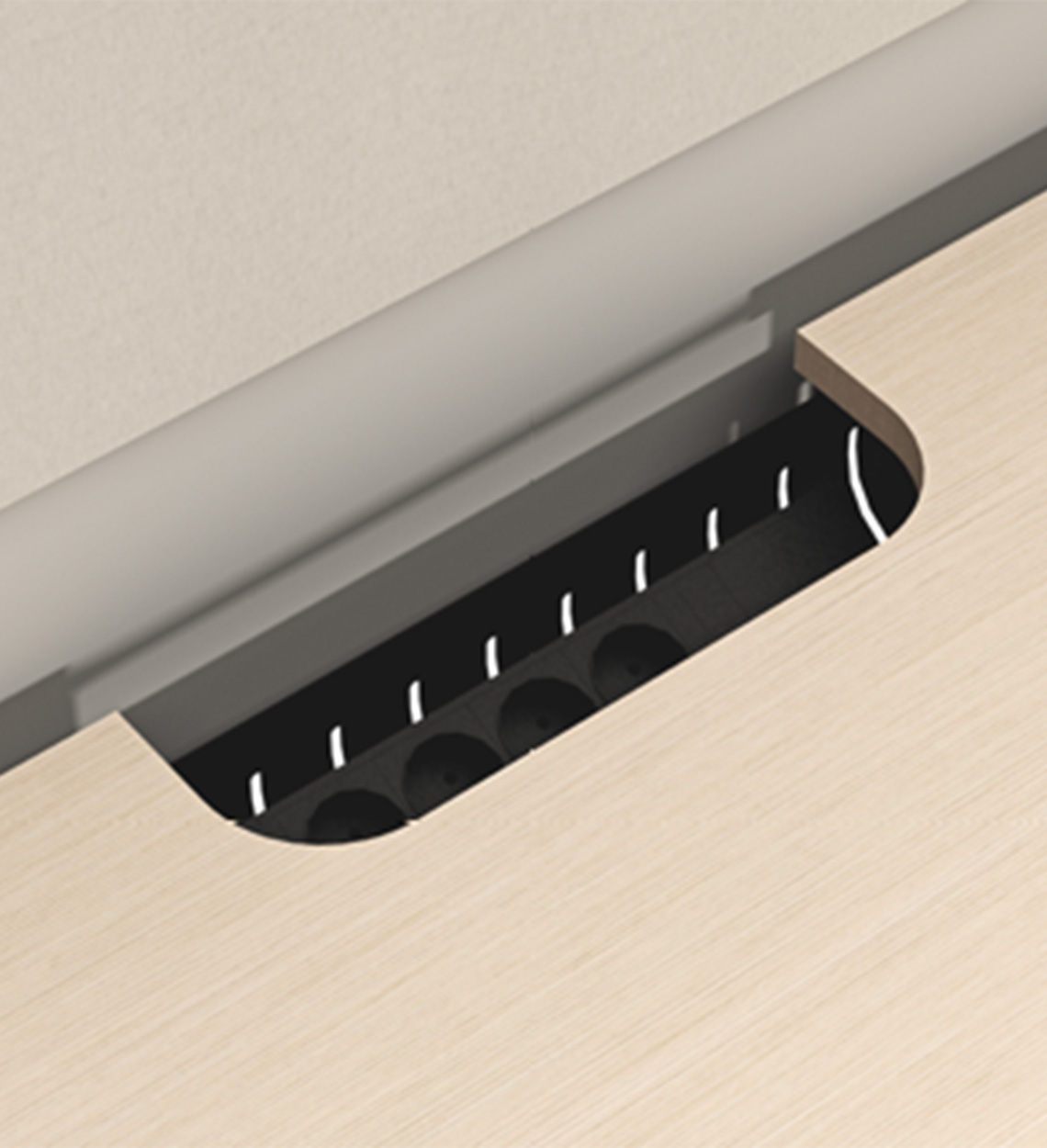 Optimized workstations with Solari elevating and accessorizing desks by ...