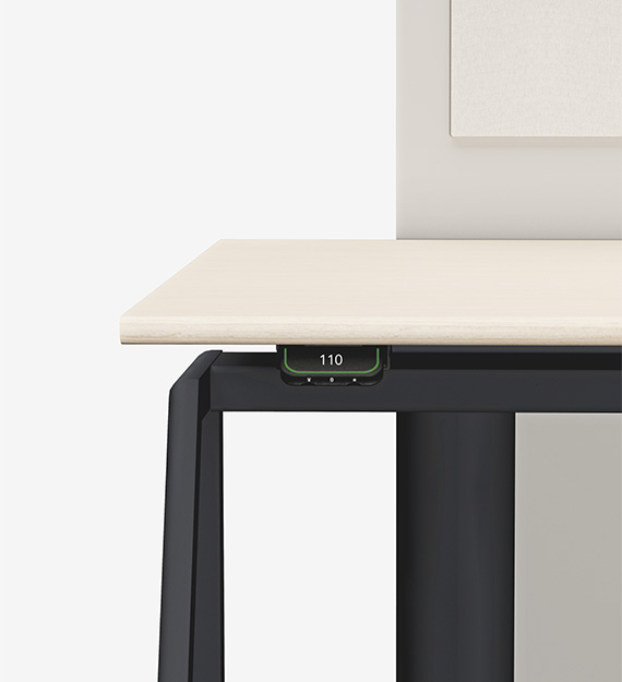 Optimized workstations with Solari elevating and accessorizing desks by ...