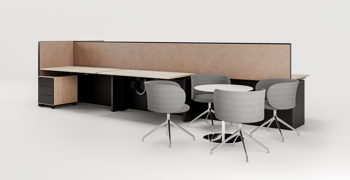Innovative, functional and configurable desks and bench systems by IOC ...