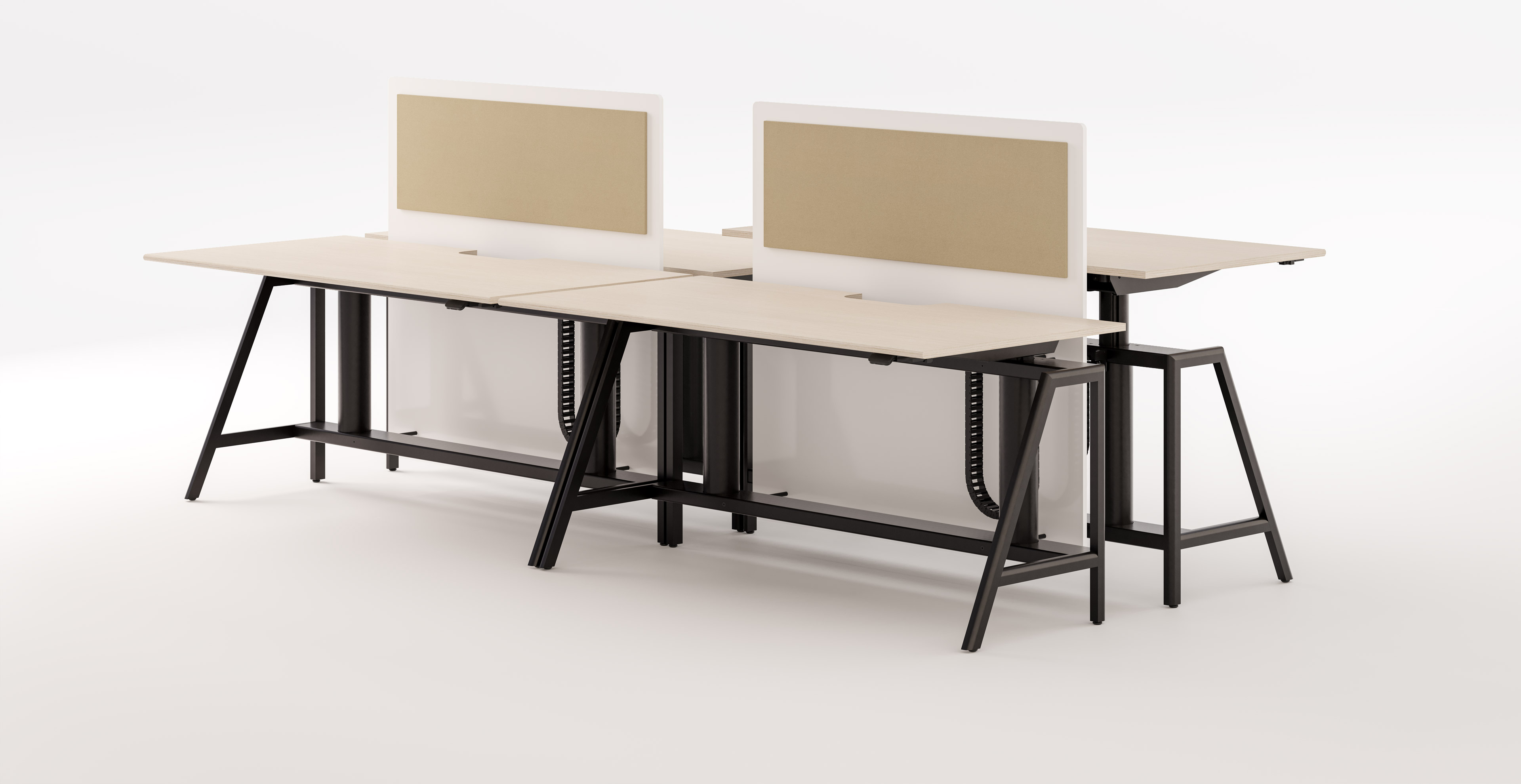 Innovative, functional and configurable desks and bench systems by IOC ...