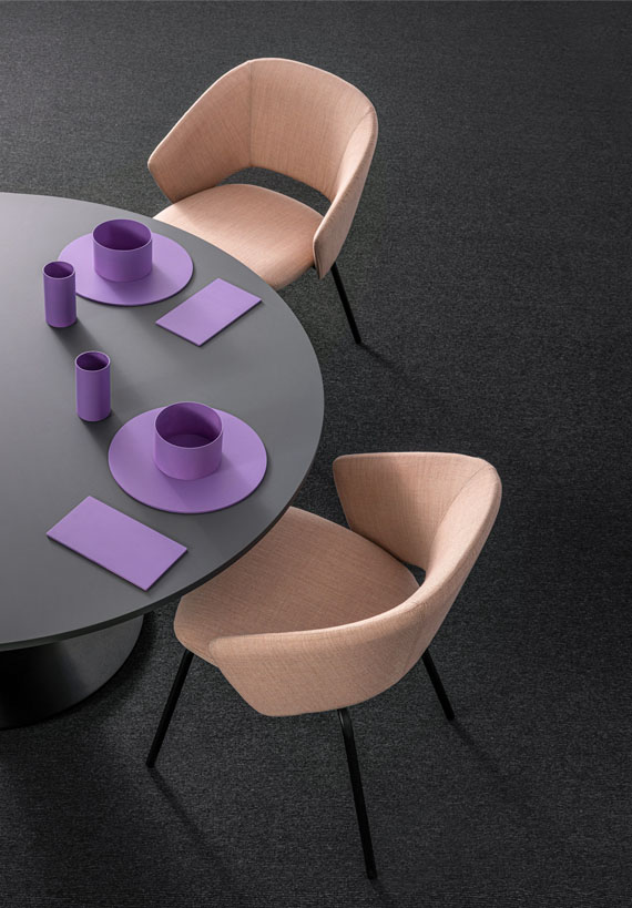 Mara tables, chairs and modular accessories for all uses