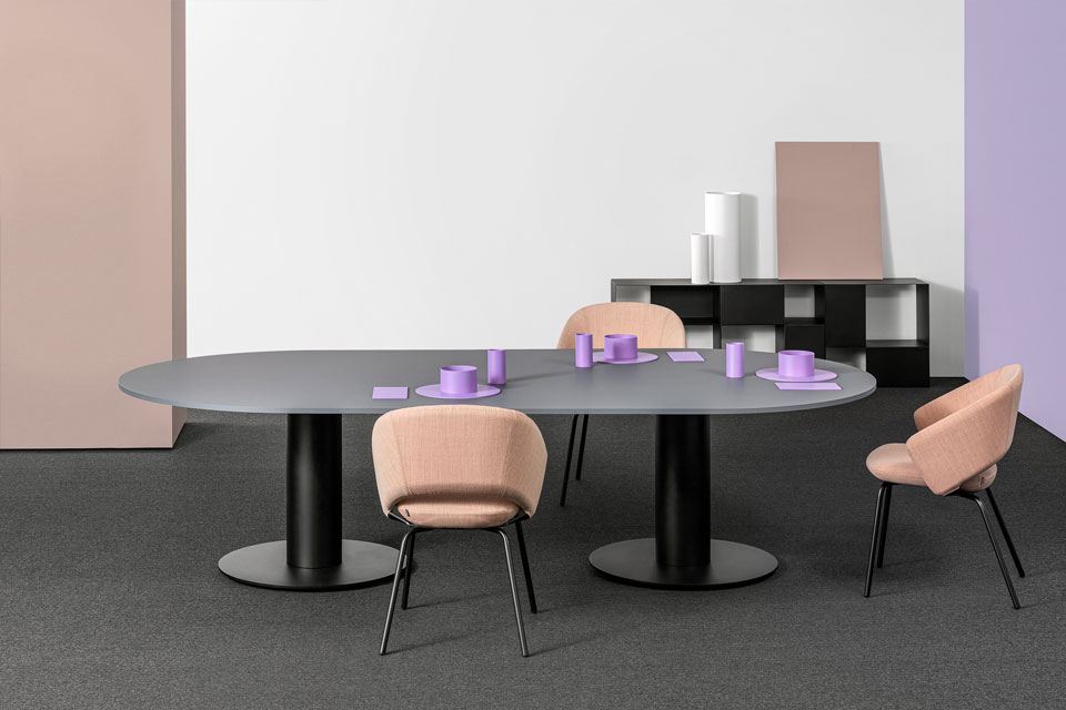 Mara tables, chairs and modular accessories for all uses