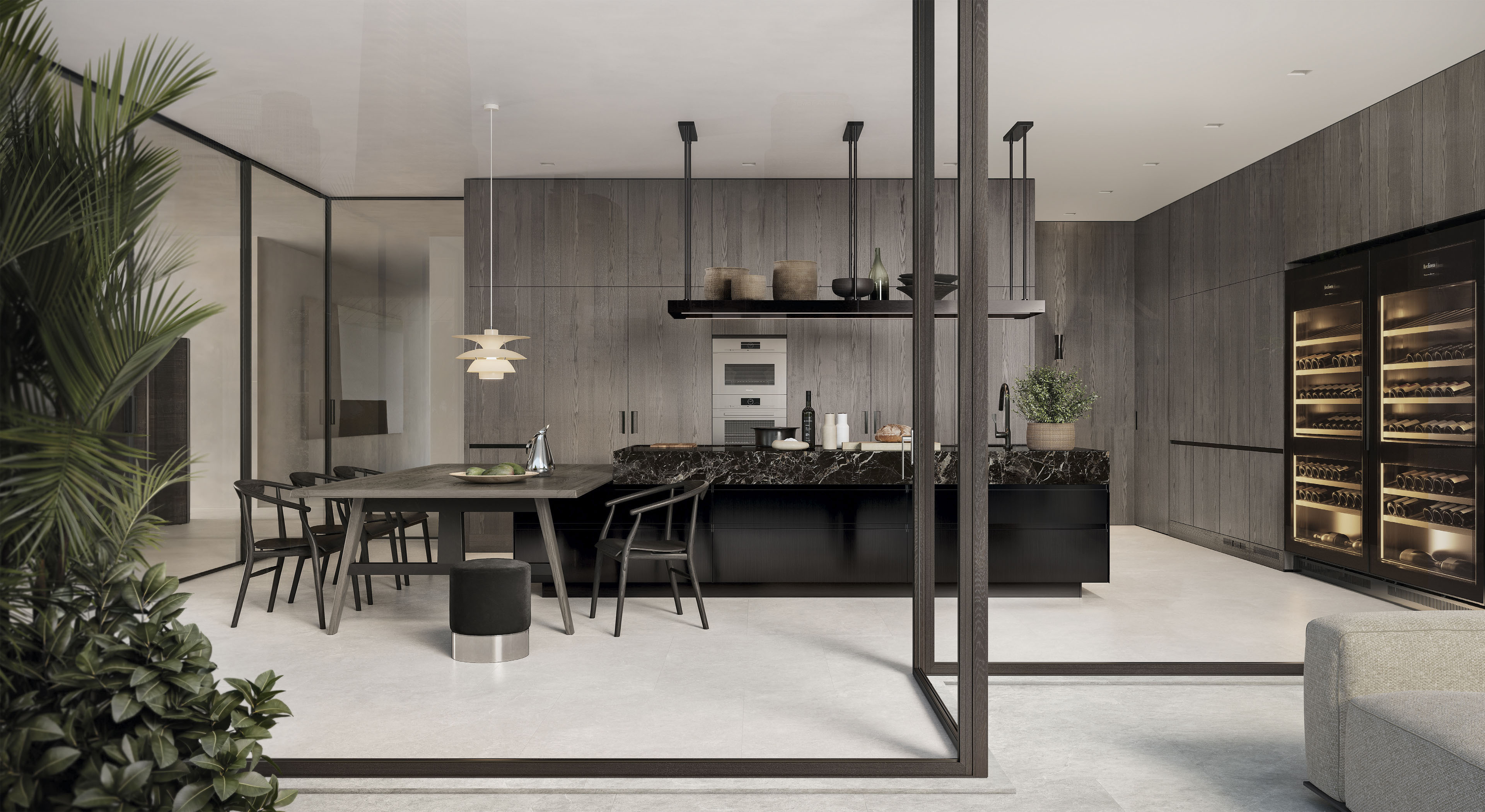 Arclinea Convivium, the kitchen as a place for socialising: download ...