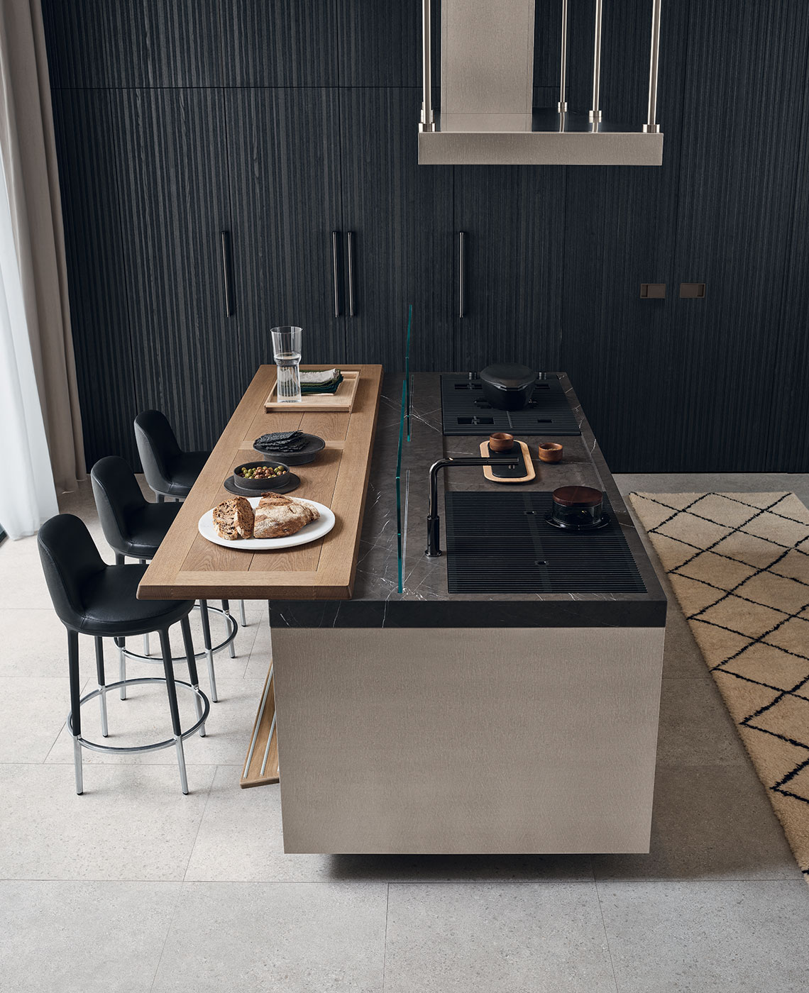 Arclinea, Italia kitchen: professionalism combines with joy in food ...