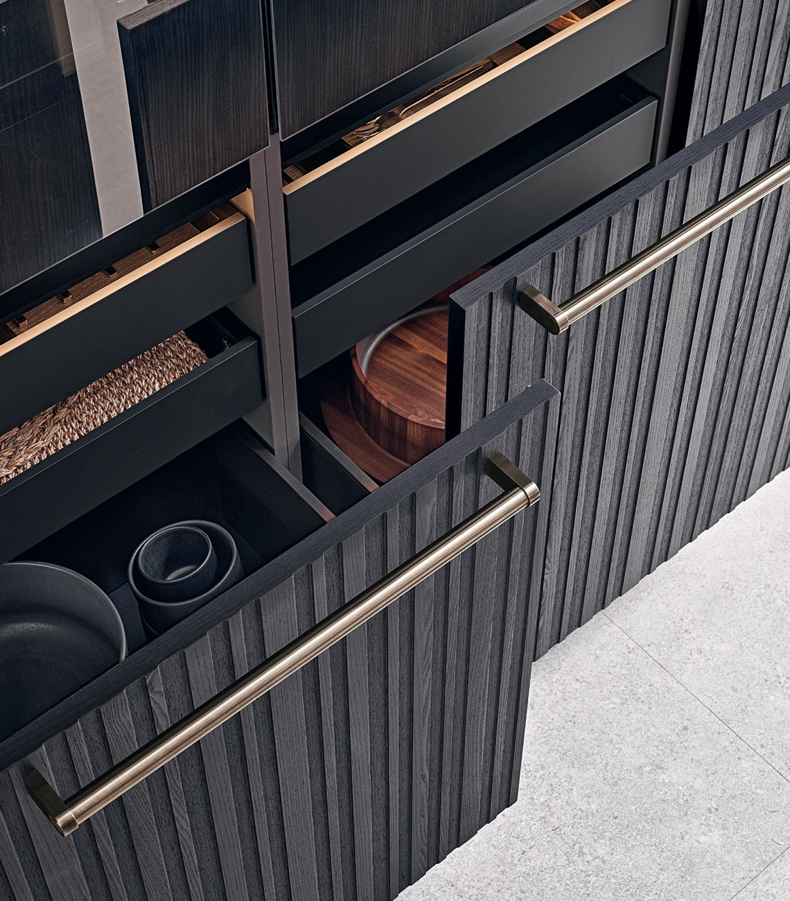 Arclinea, Italia kitchen: professionalism combines with joy in food ...