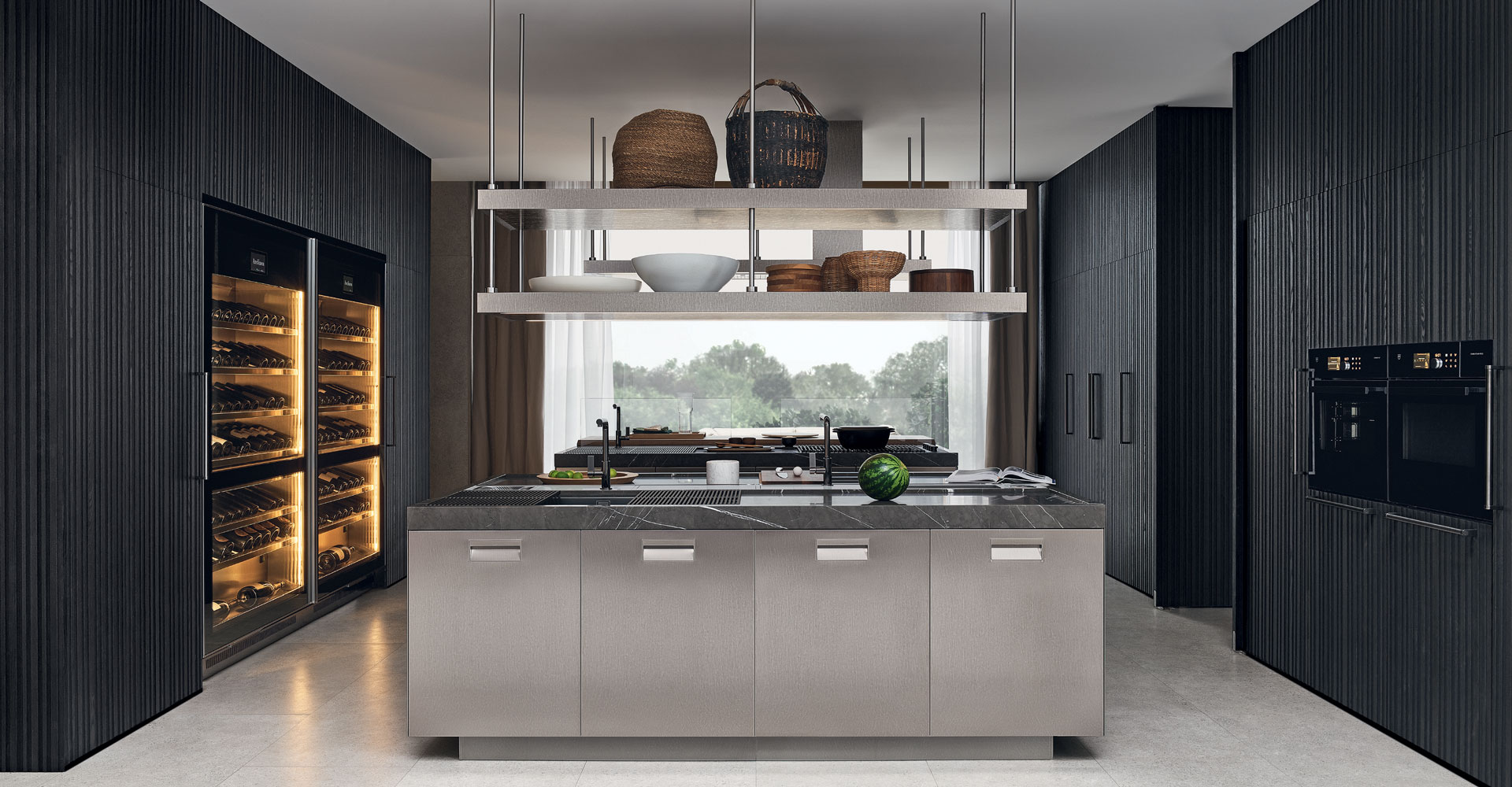 Arclinea, Italia kitchen: professionalism combines with joy in food ...