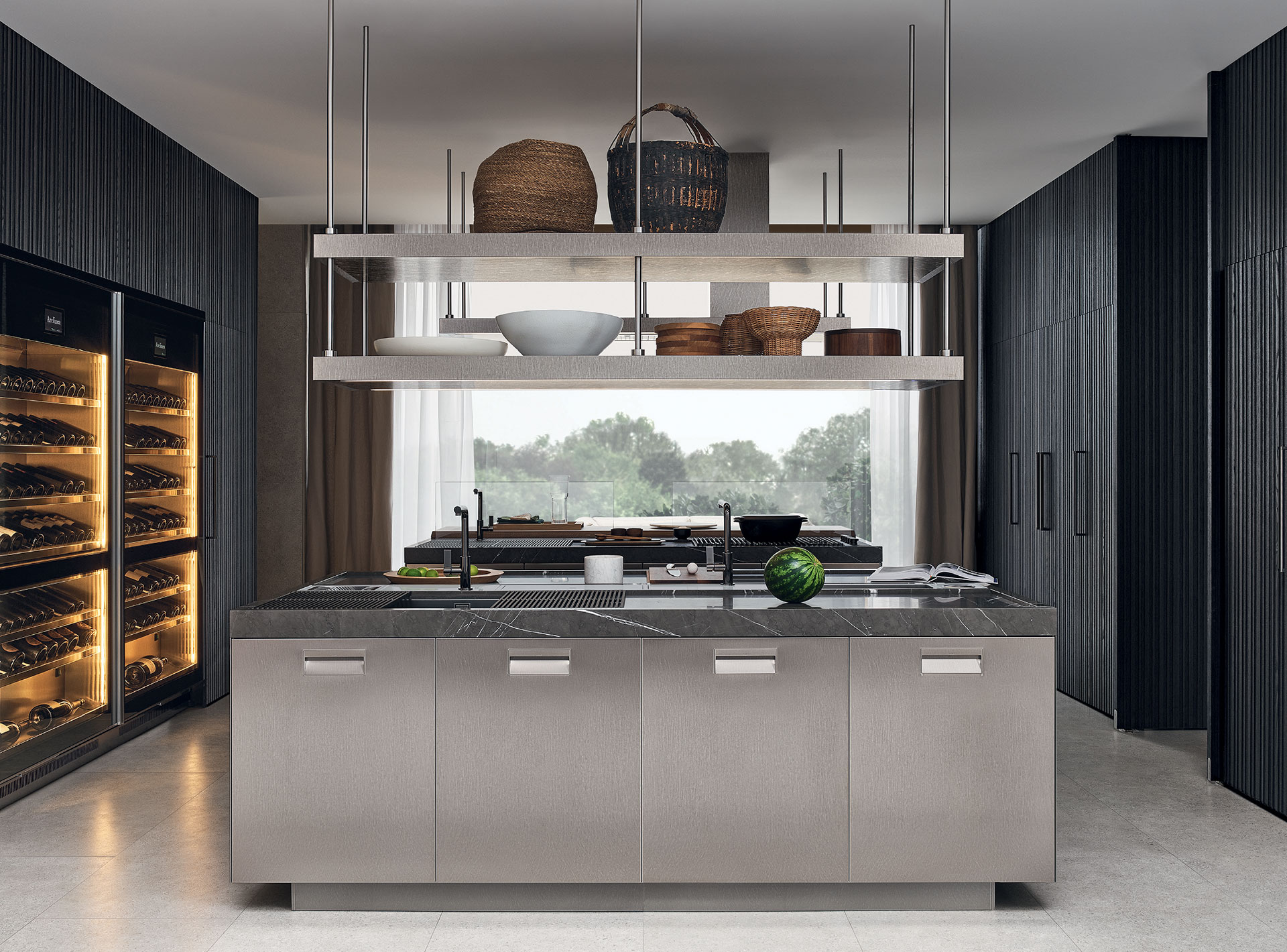 Arclinea, Italia kitchen: professionalism combines with joy in food ...