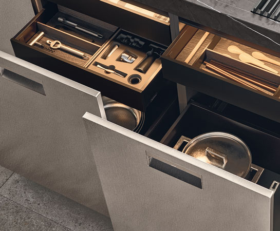 Arclinea, Italia kitchen: professionalism combines with joy in food ...