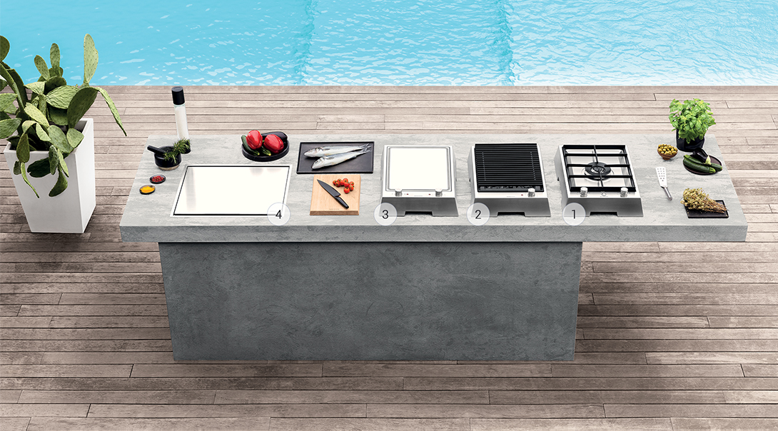 Barazza outdoor collection: freedom turns on the imagination
