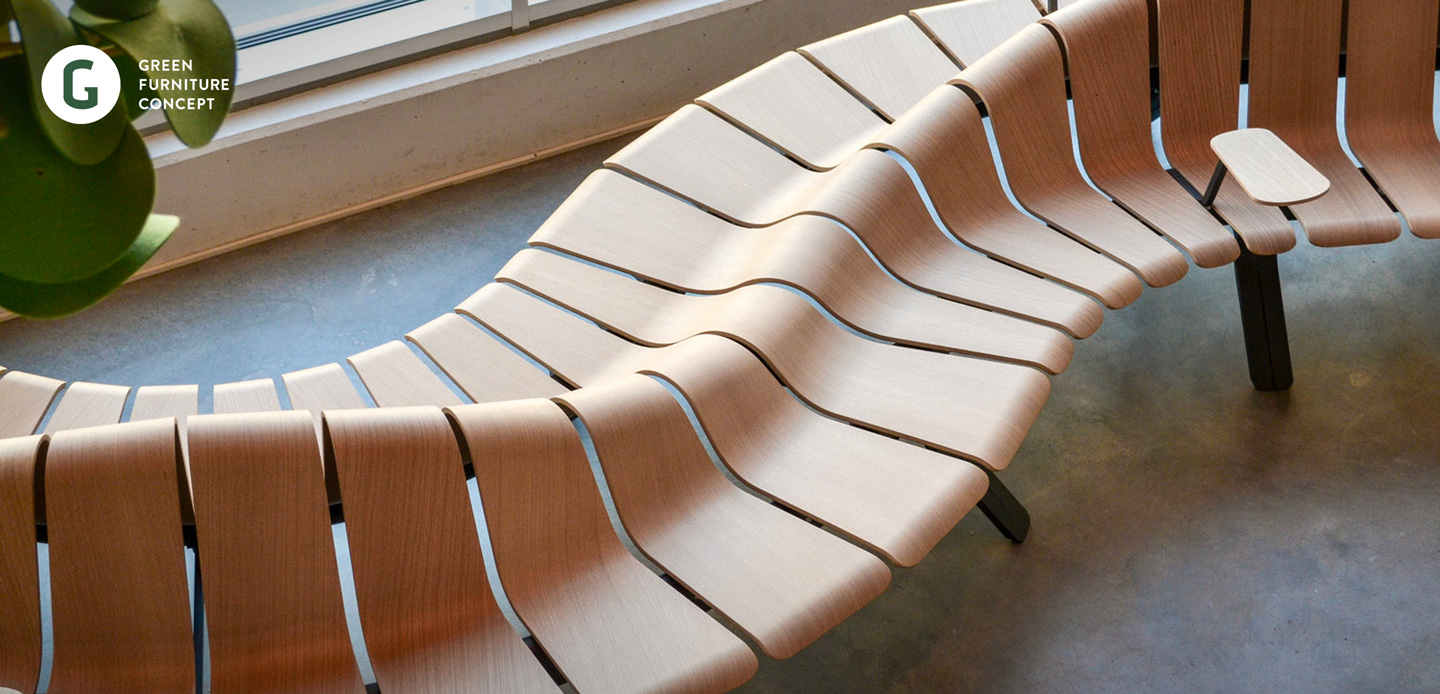 Ascent Seating Series: the sustainable beam seater by Green Furniture ...