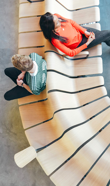 Ascent Seating Series: the sustainable beam seater by Green Furniture ...