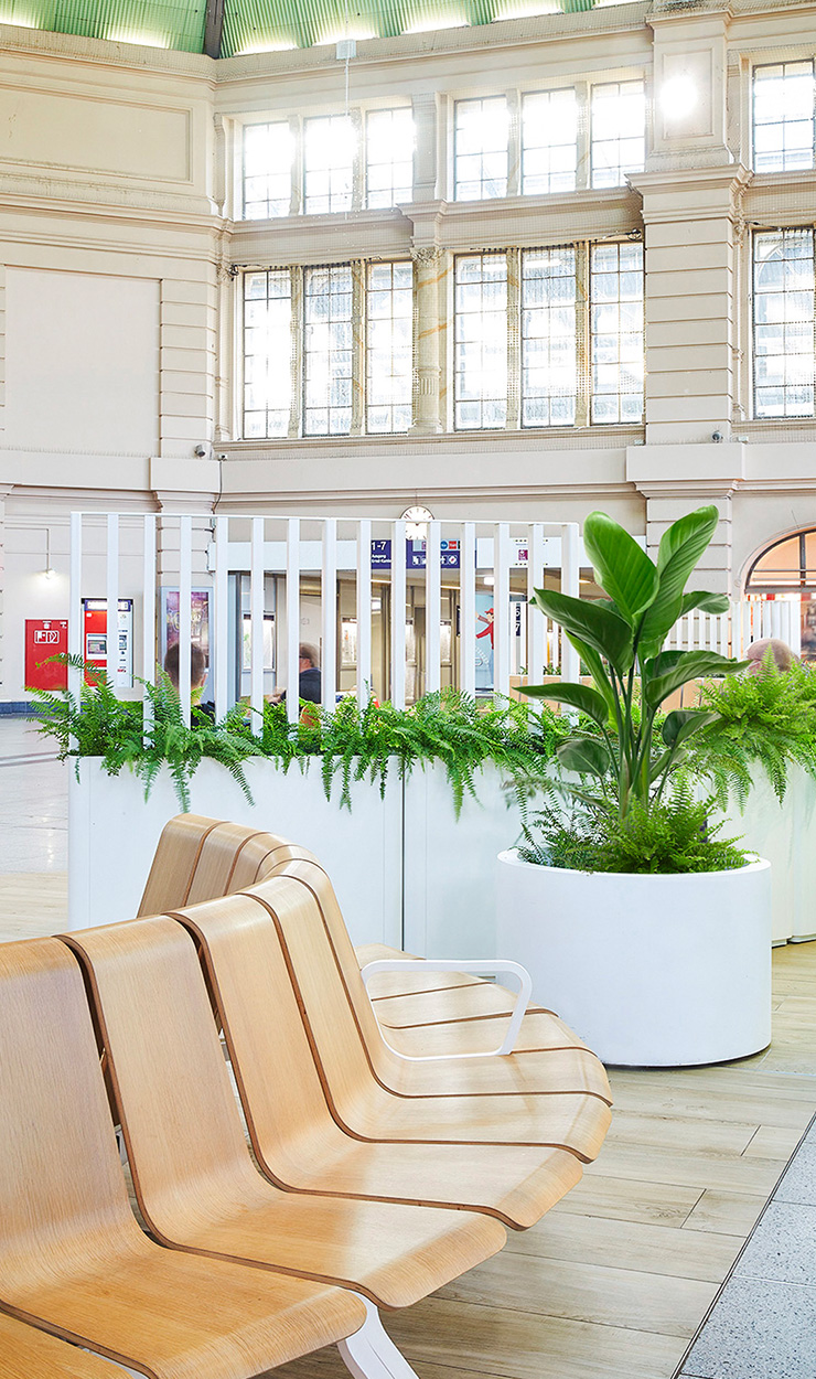 Ascent Seating Series: the sustainable beam seater by Green Furniture ...