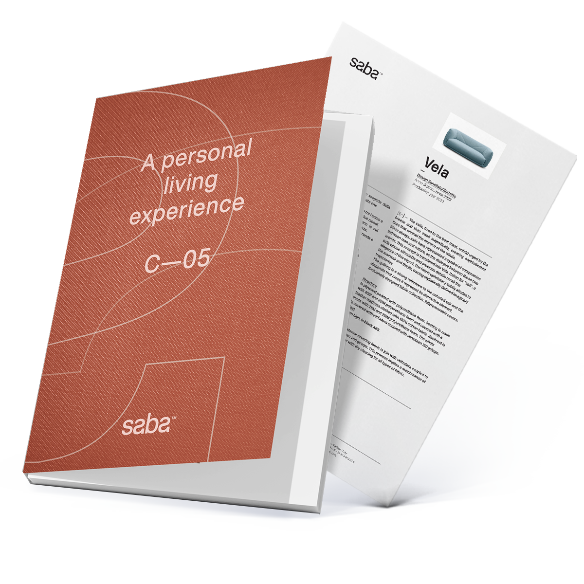 Saba presents Vela, the sofa whose silhouette and details recall the ...