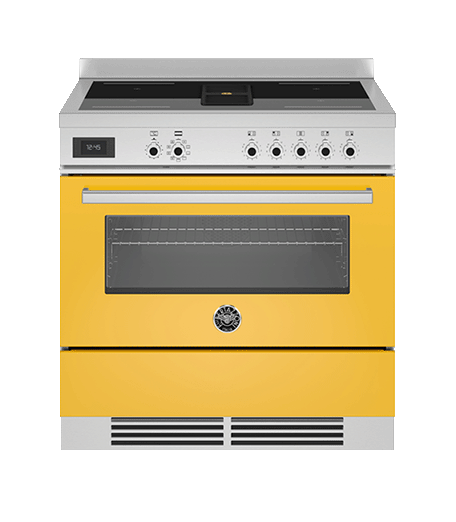 New Bertazzoni Air-Tec cooker and induction hob with integrated hood