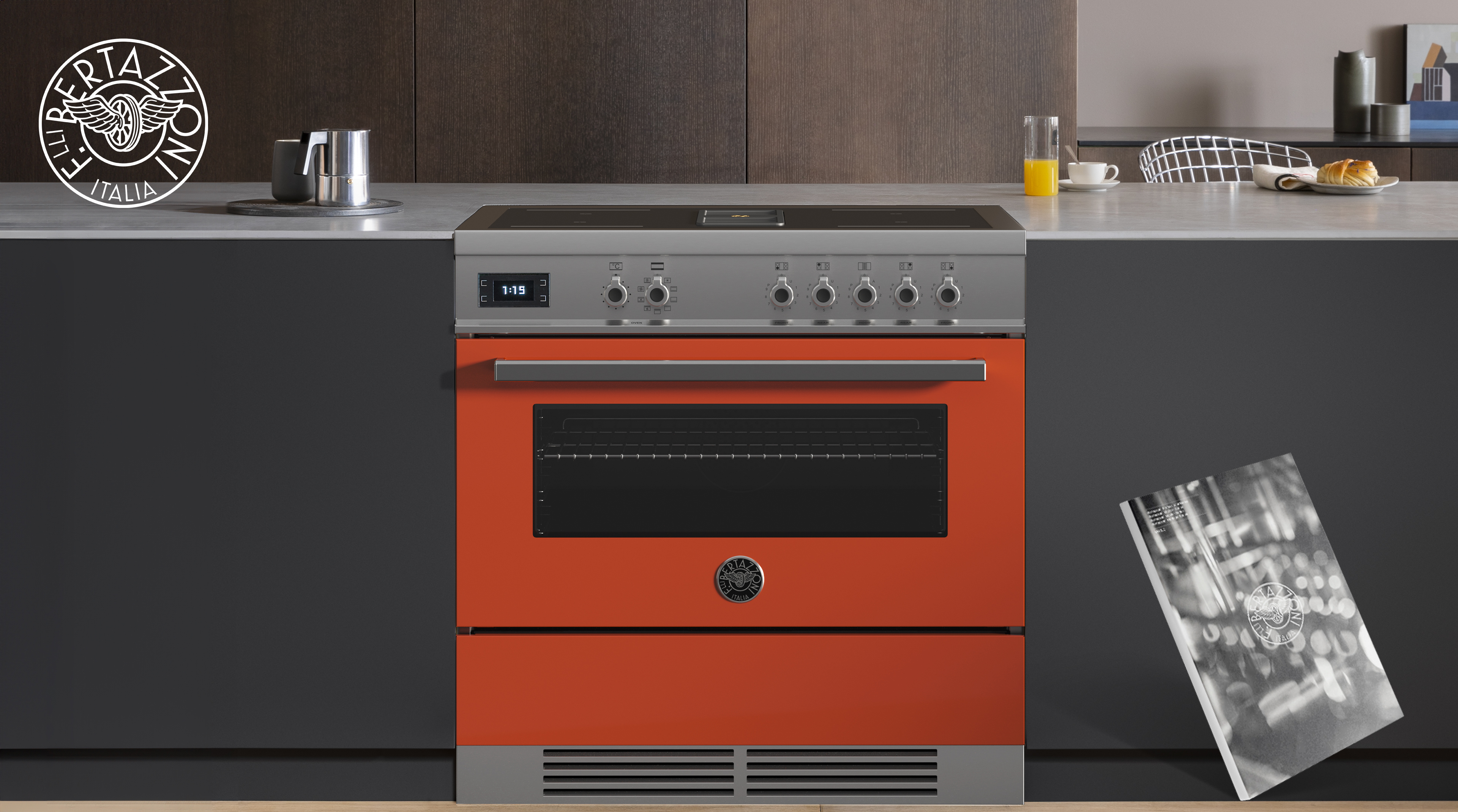 Bertazzoni Appliances: colours and finishes inspired to Italian ...