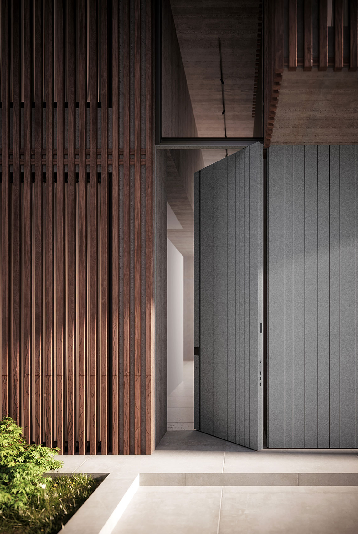 Aluminium Skydoors: the door that reaches for the sky by Oikos