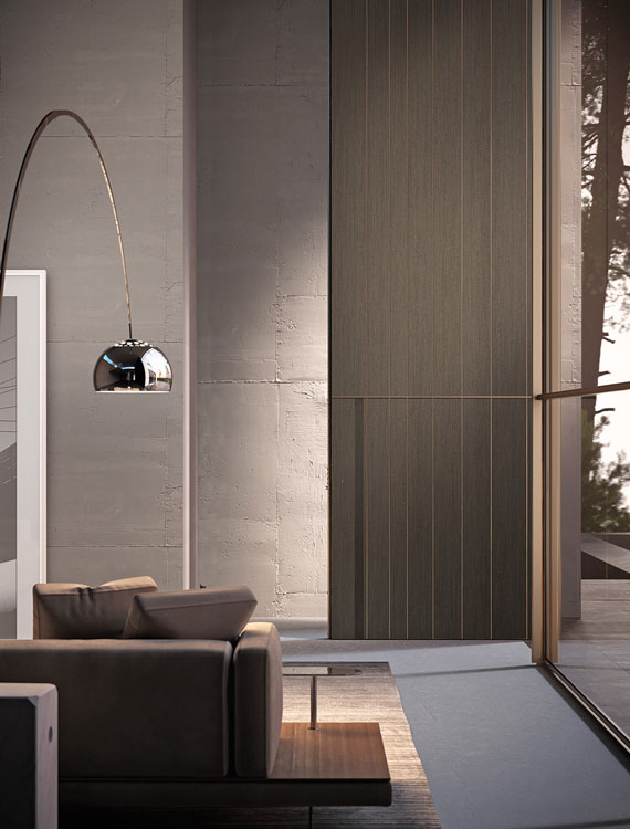 Aluminium Skydoors claddings for large entrance architectures by Oikos