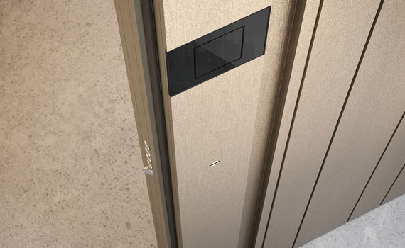 Aluminium Skydoors claddings for large entrance architectures by Oikos