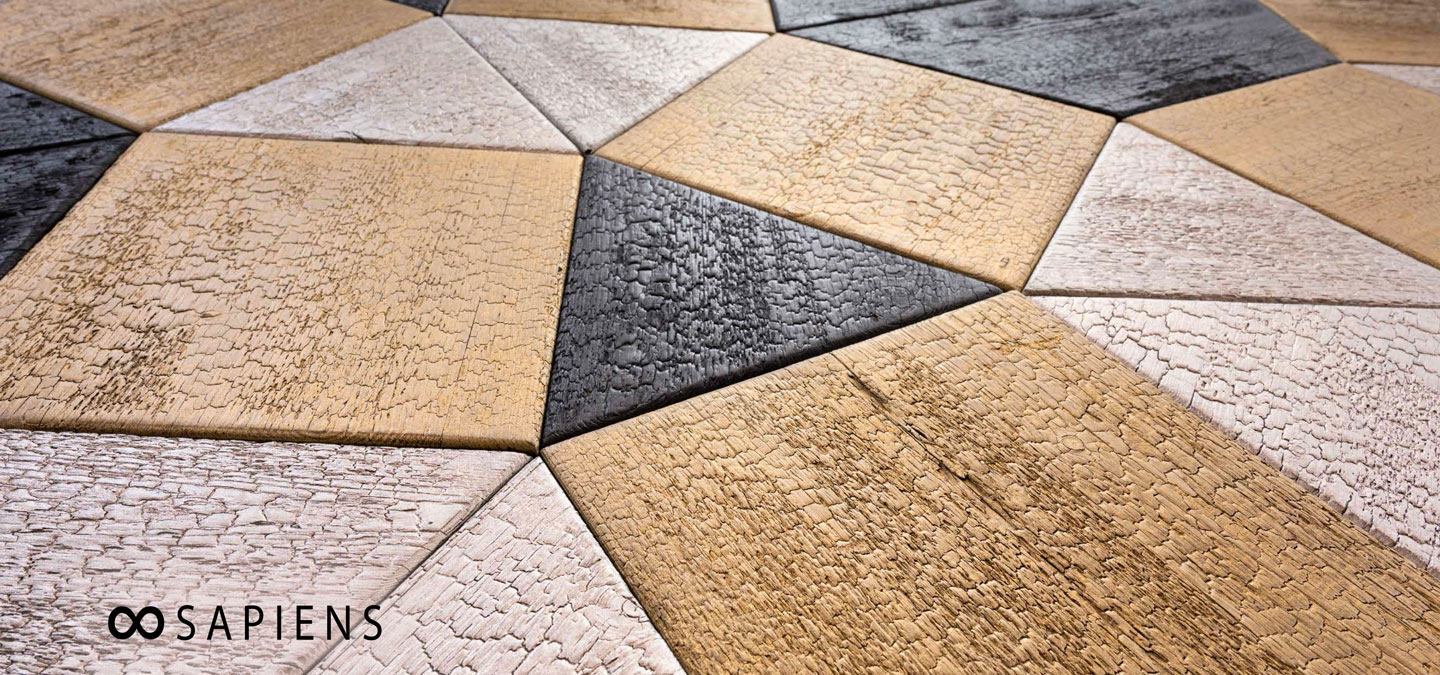 Sapiens' Aurea wall tiles: endless pattern possibilities for ...