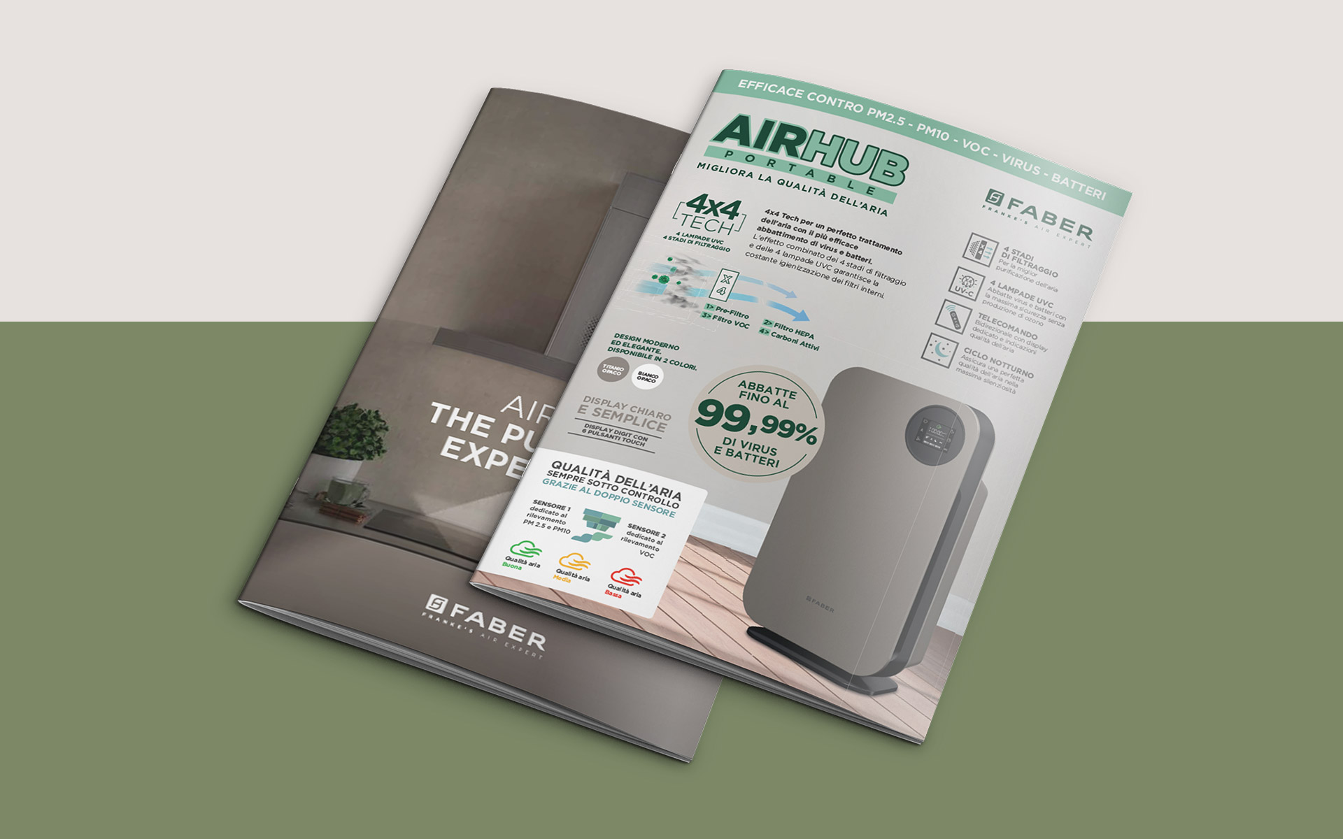 Air Hub range by Faber: pure and uncontaminated air in your home
