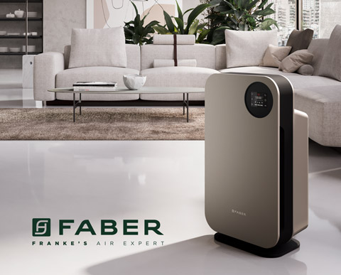 Air Hub range by Faber: pure and uncontaminated air in your home