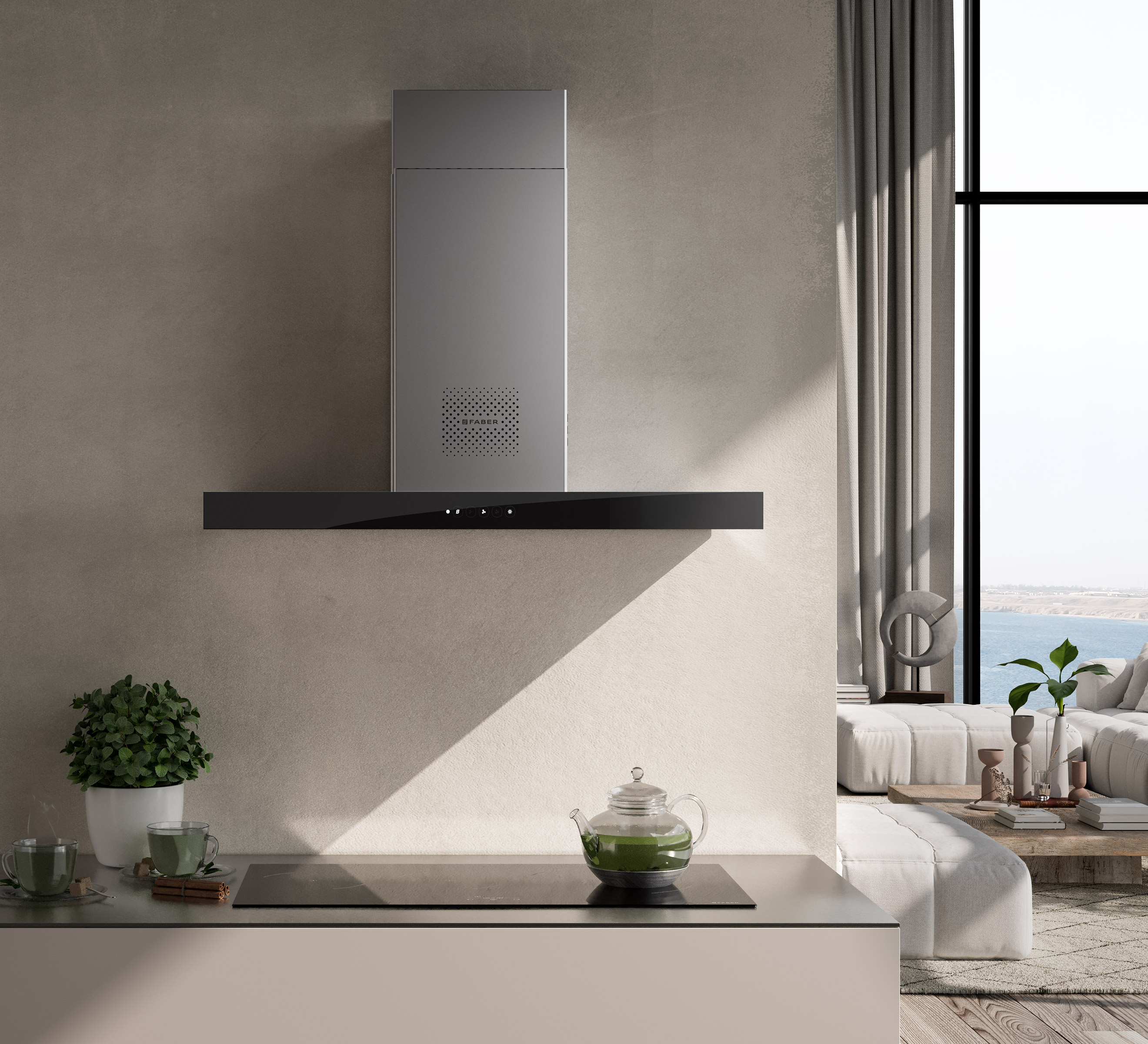 Air Hub range by Faber: pure and uncontaminated air in your home