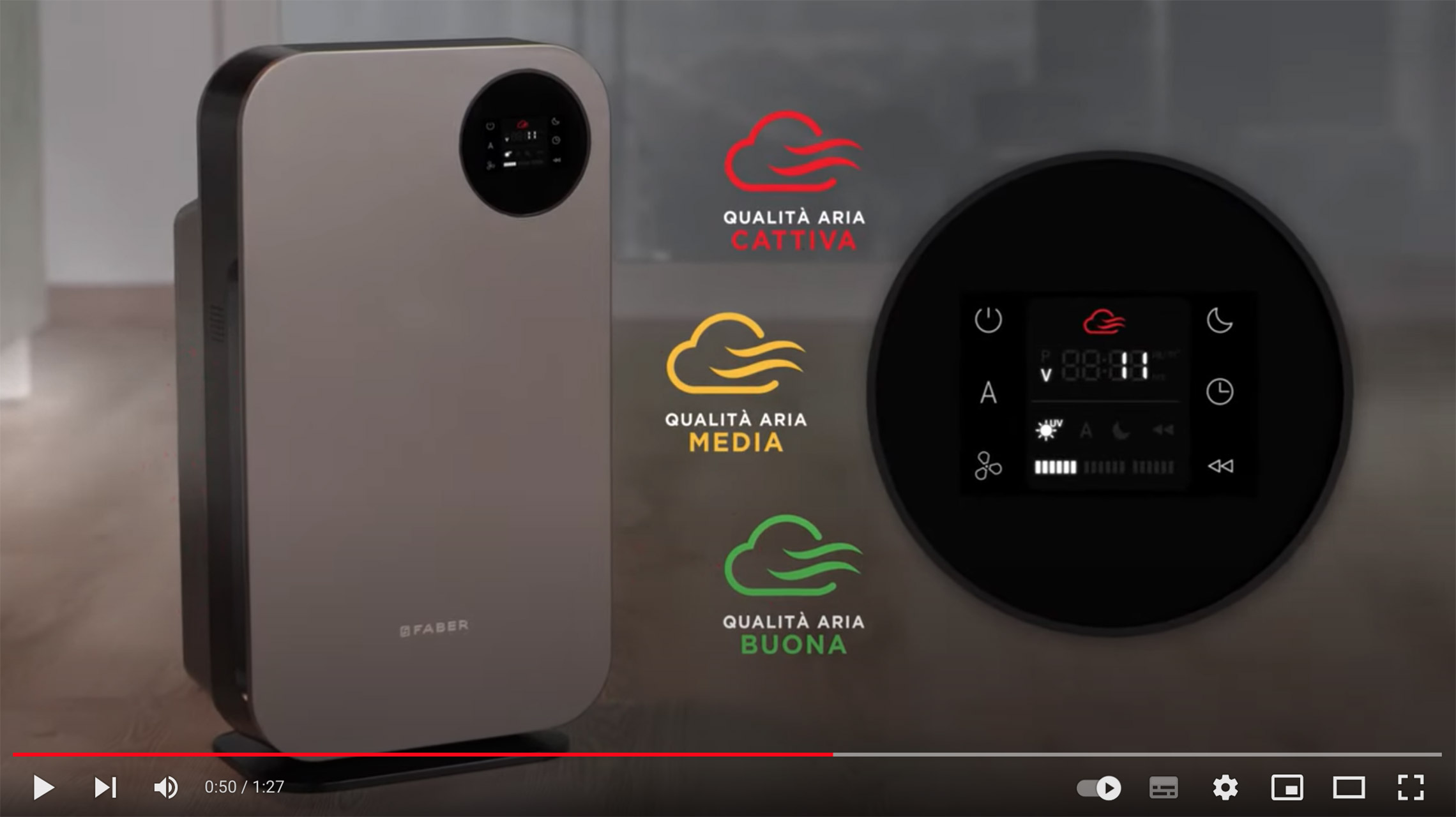 Air Hub range by Faber: pure and uncontaminated air in your home