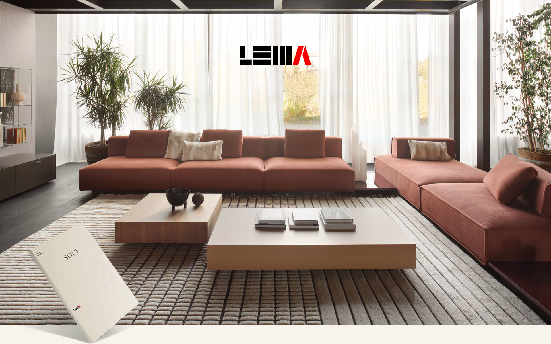 The versatile seat for your living room: discover Niveaux, Lema's ...