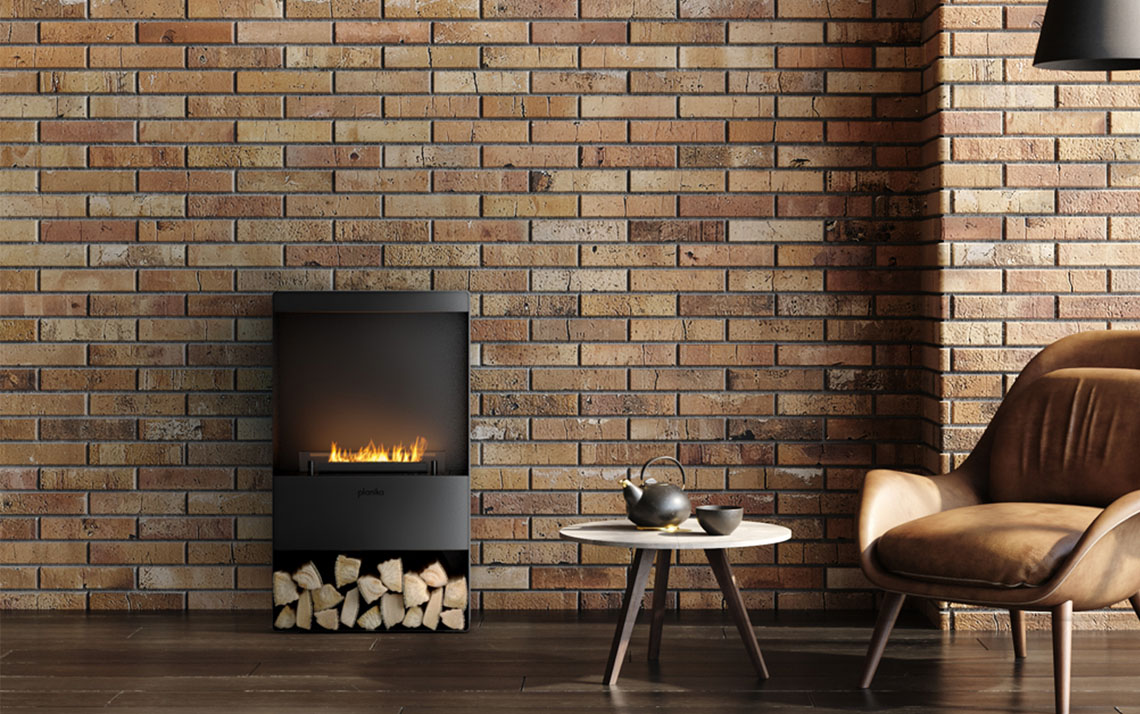 Planika fireplaces with zero-emission BEV technology: no chimney, smoke ...